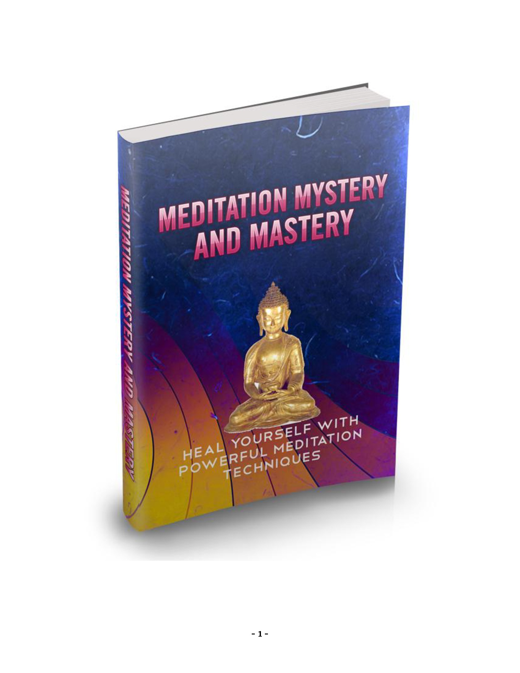 Meditation Mystery and Mastery | Pothi.com