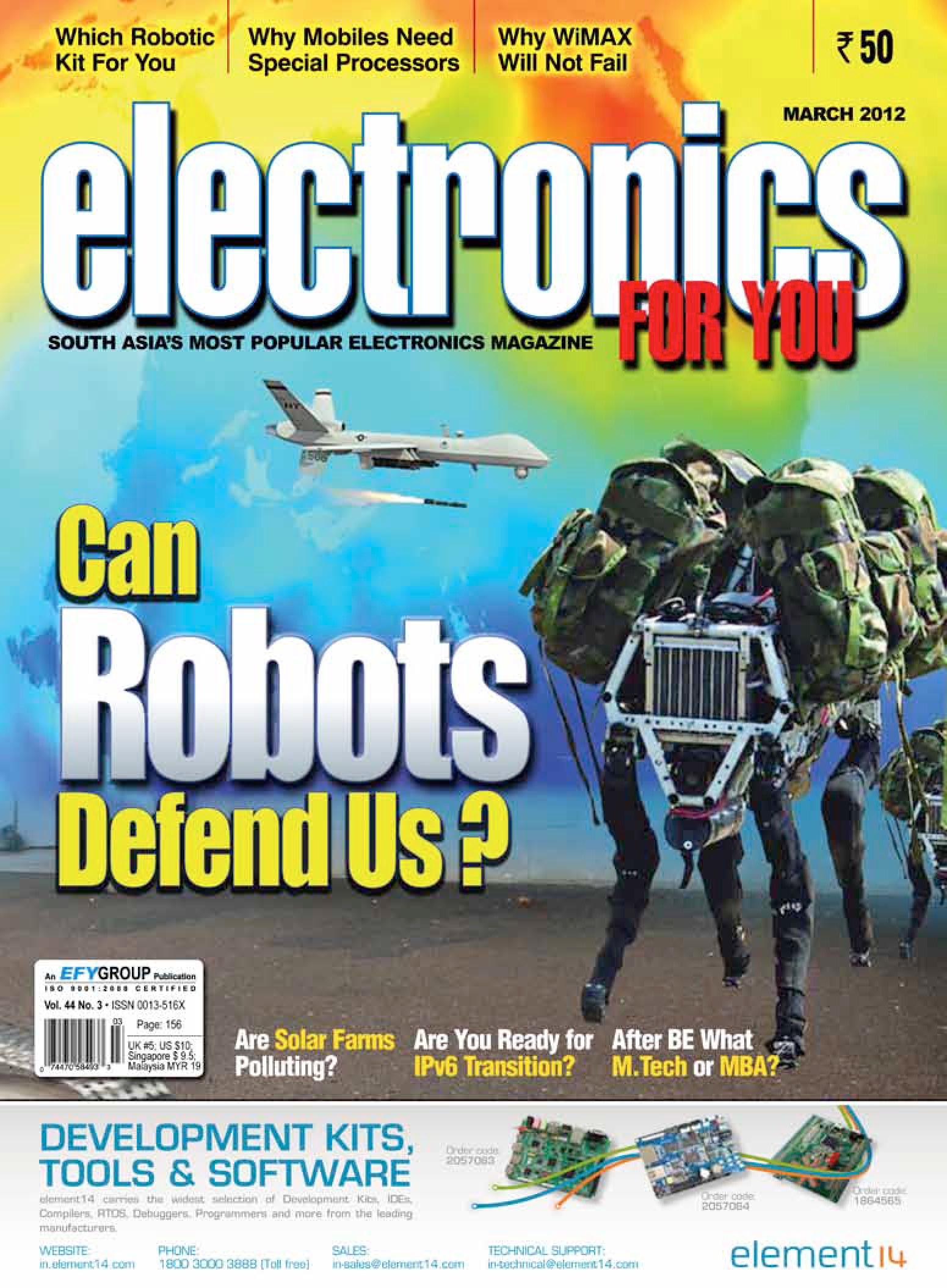 Electronics For You, March 2012 | Pothi.com
