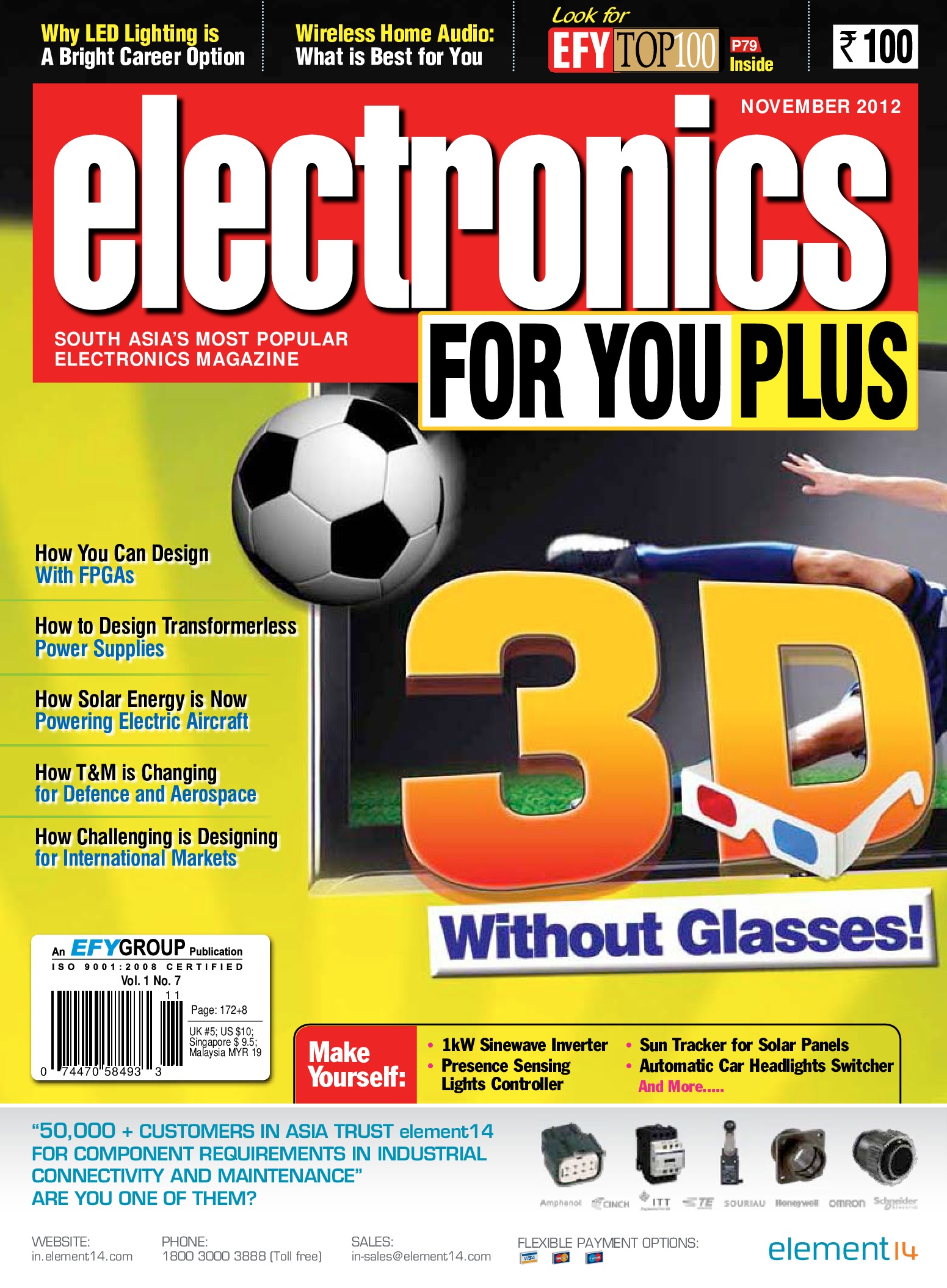 Electronics For You, November 2012 | Pothi.com