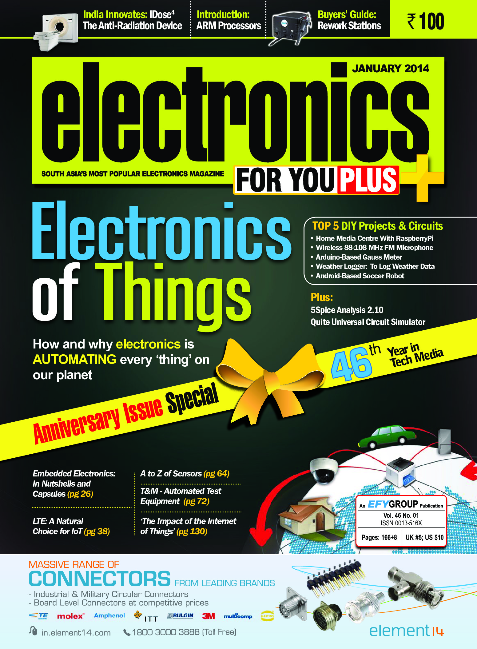 Electronics For You, January 2014 | Pothi.com