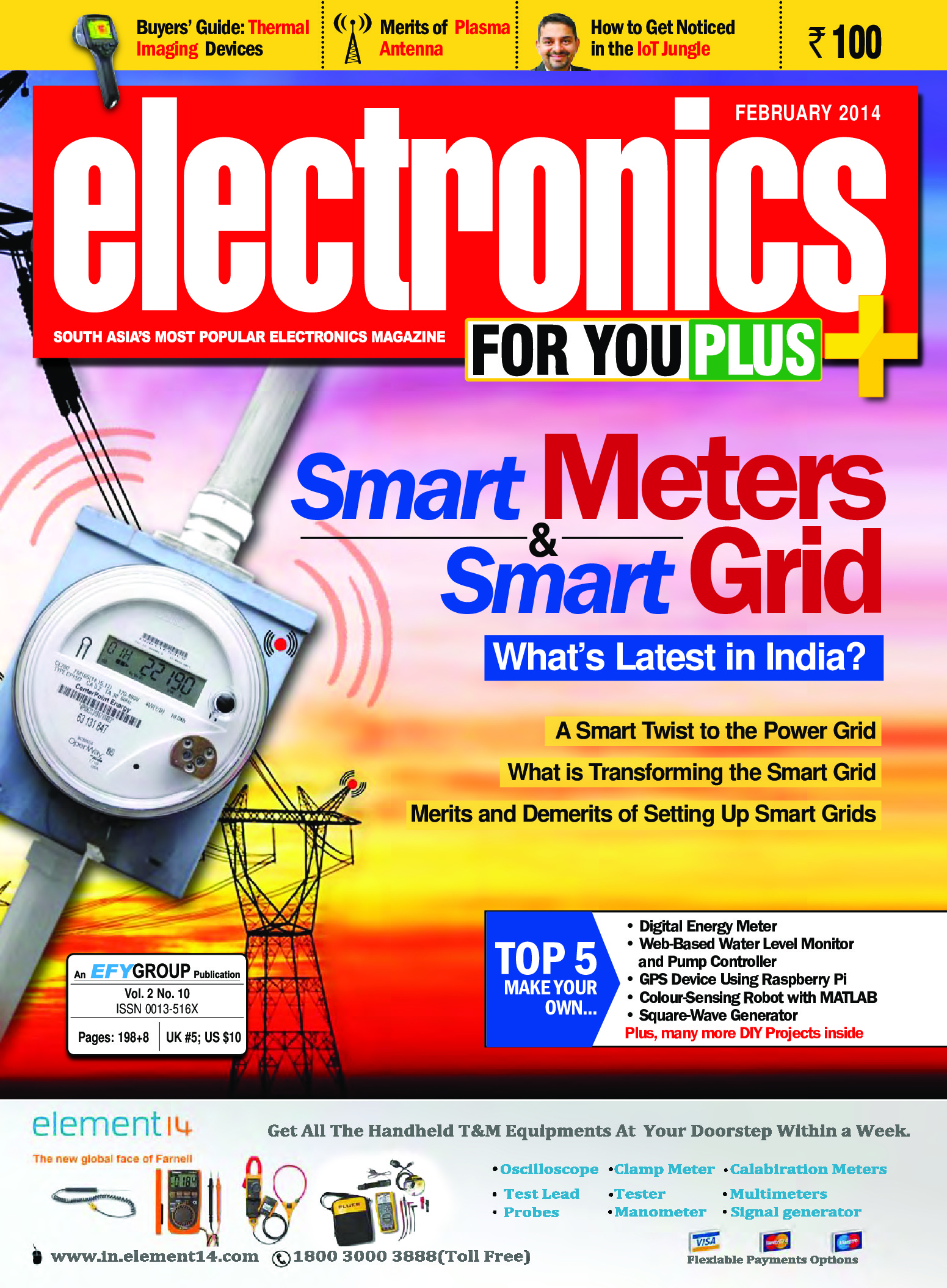 Electronics For You, February 2014 | Pothi.com