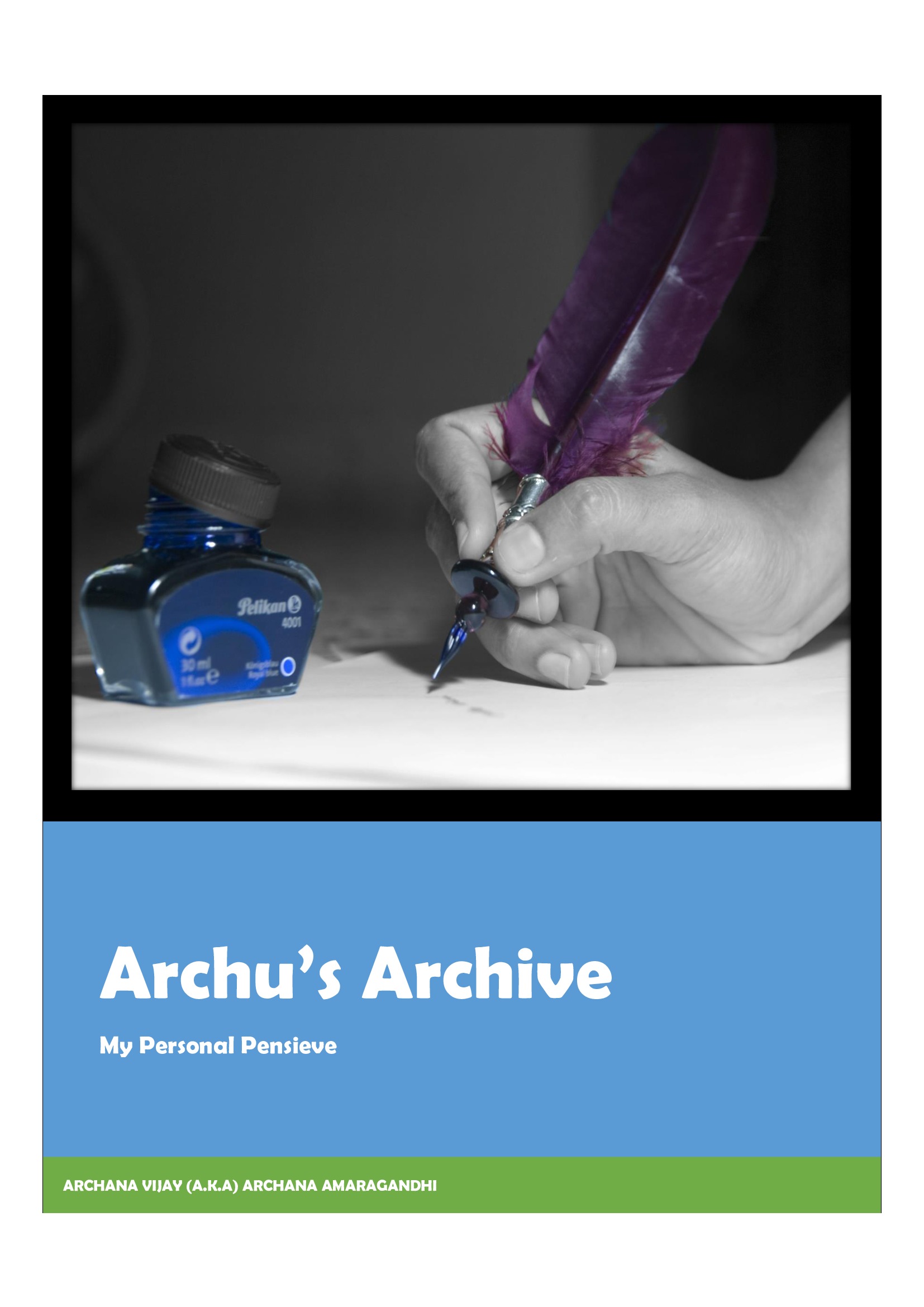 Archu's Archive | Pothi.com