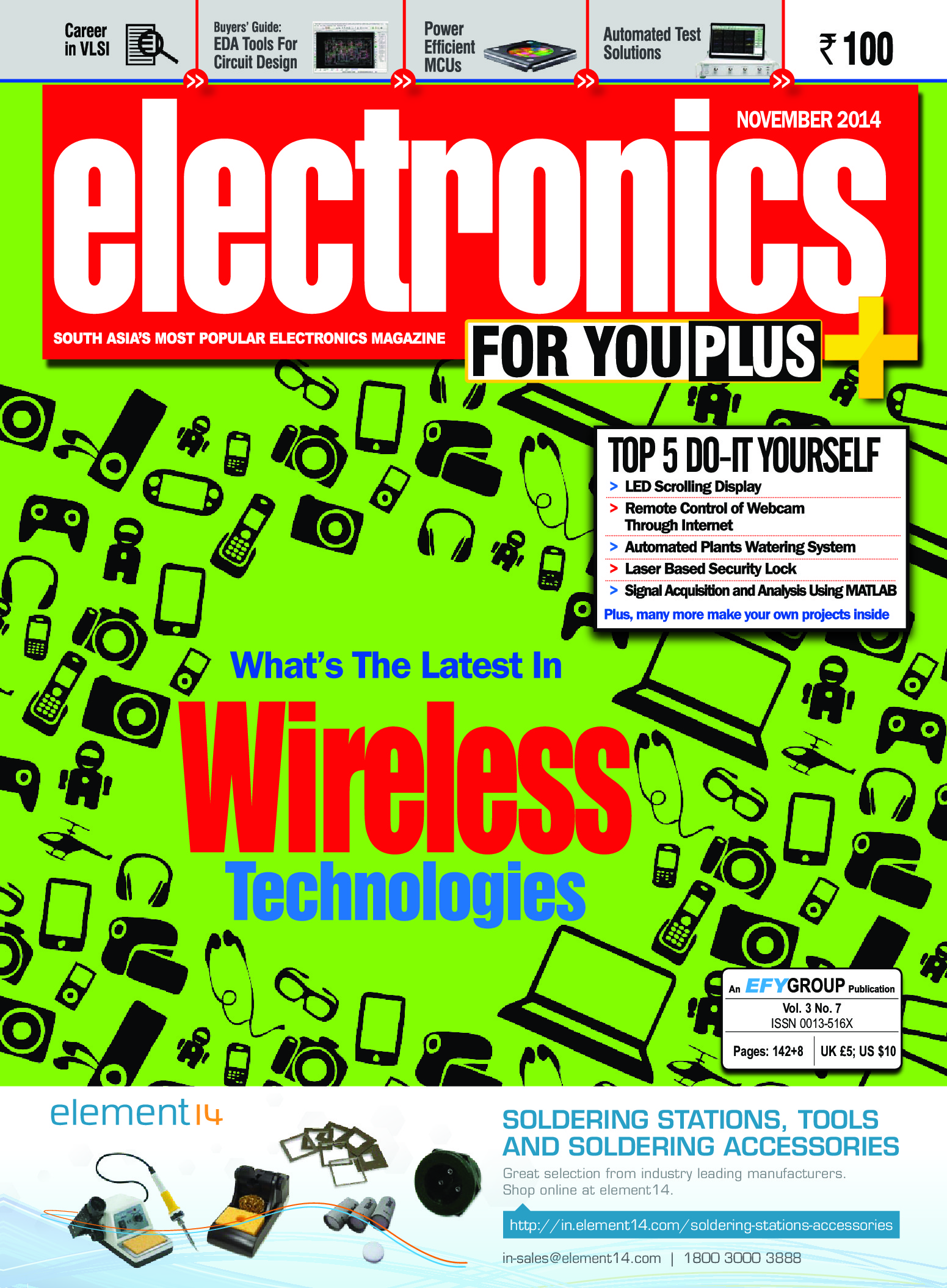 Electronics For You, November 2014 | Pothi.com
