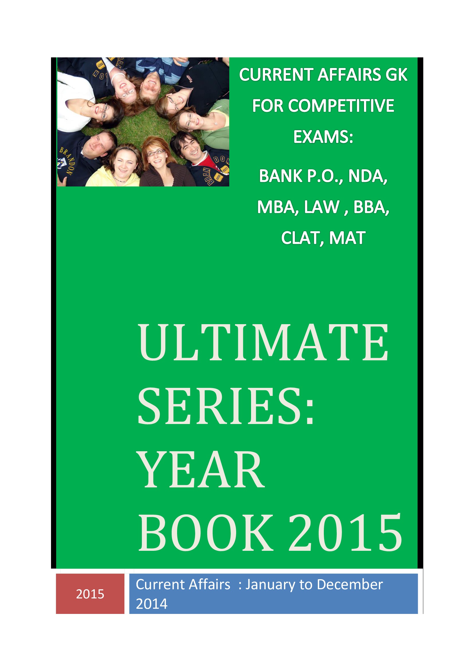 Ultimate Series: Year Book 2015 | Pothi.com