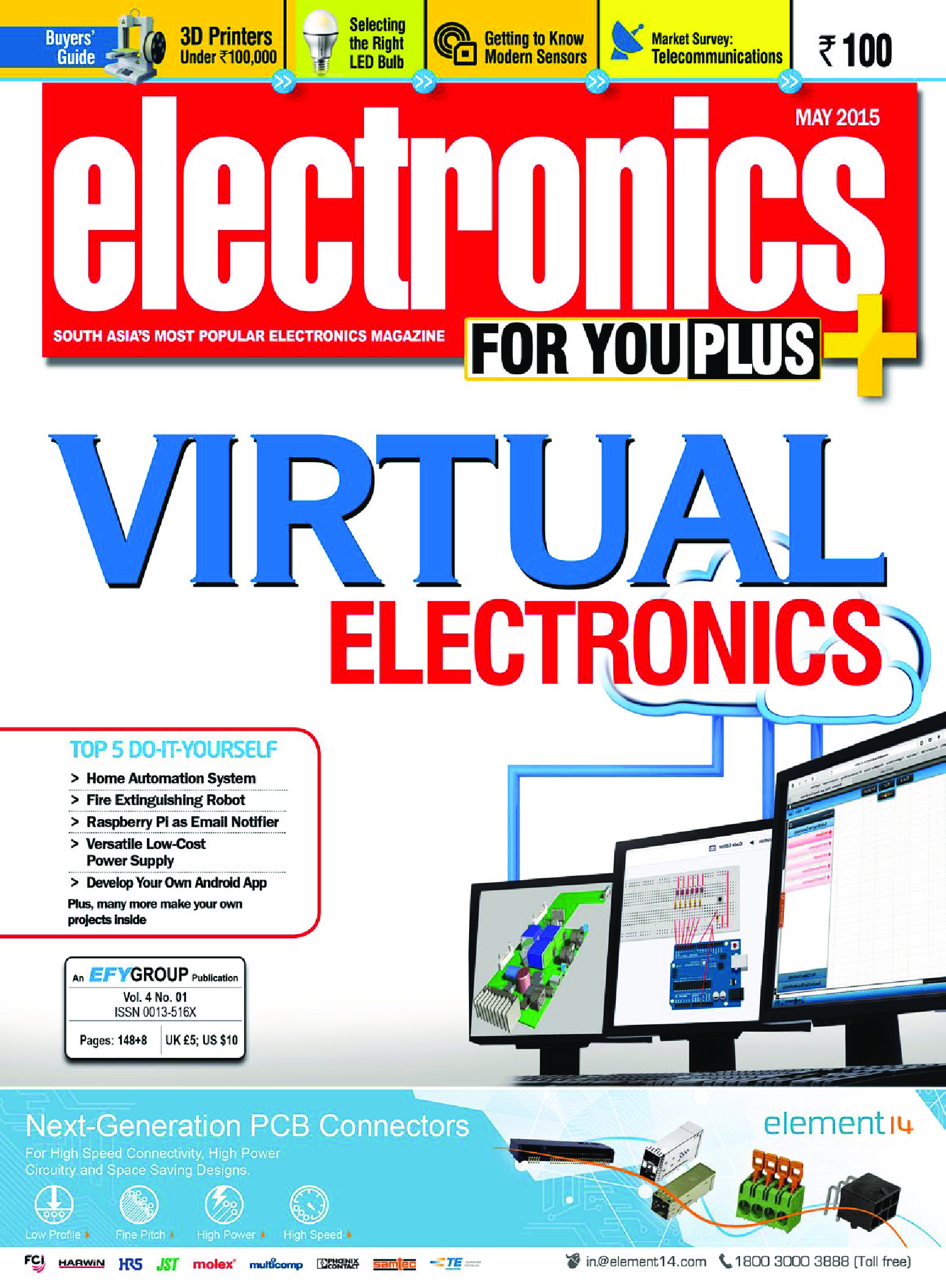 Electronics For You, May 2015 | Pothi.com