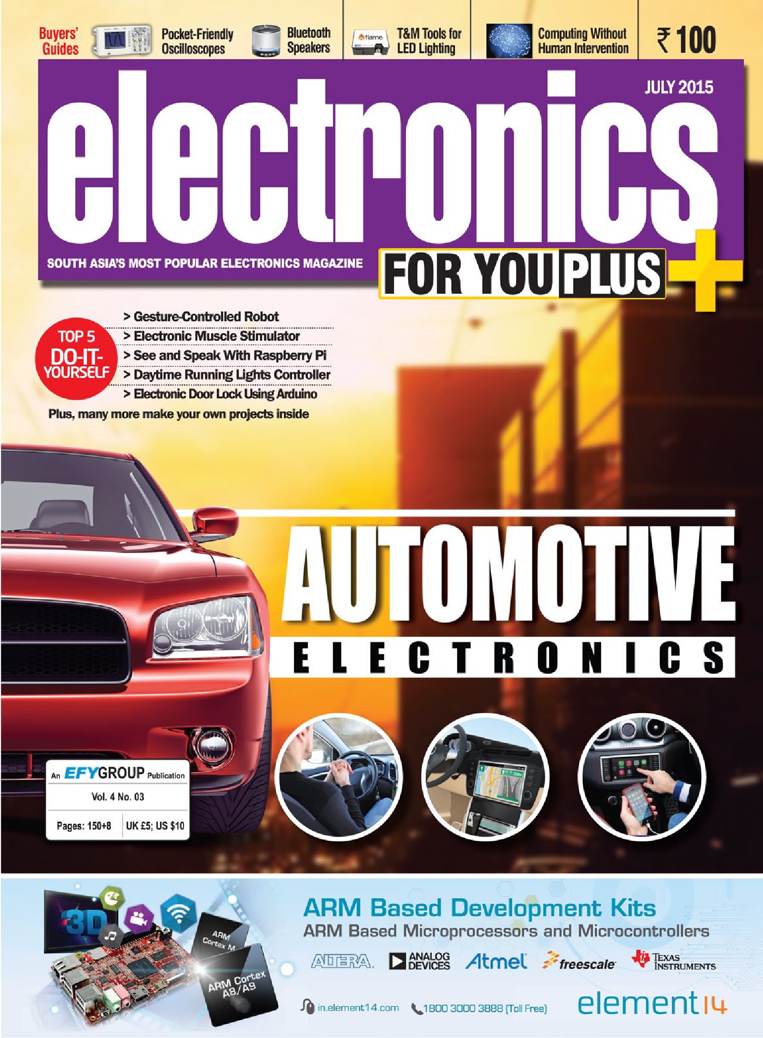 Electronics for You, July 2015 | Pothi.com