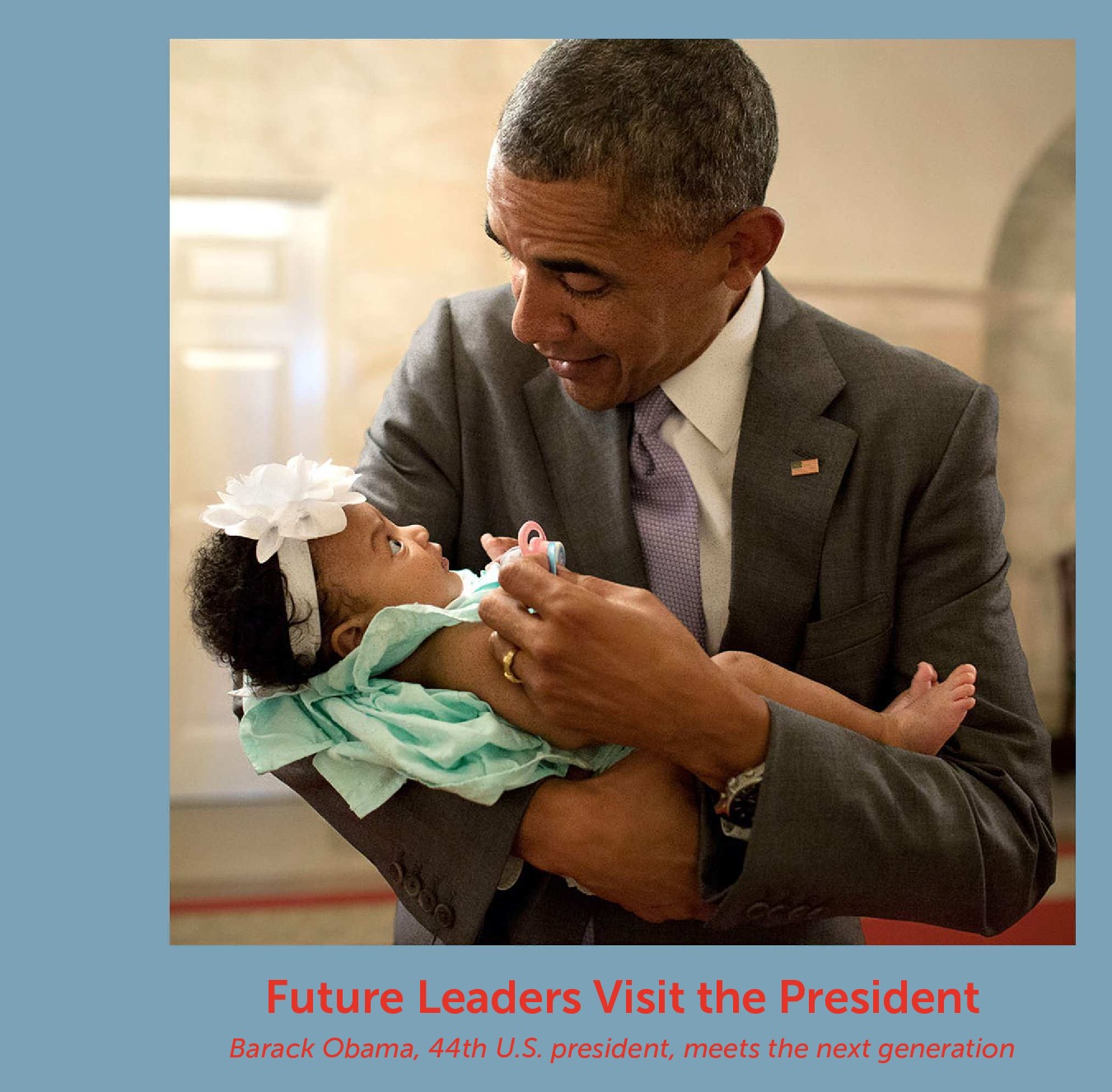Babies Visit U.S. President Obama | Pothi.com