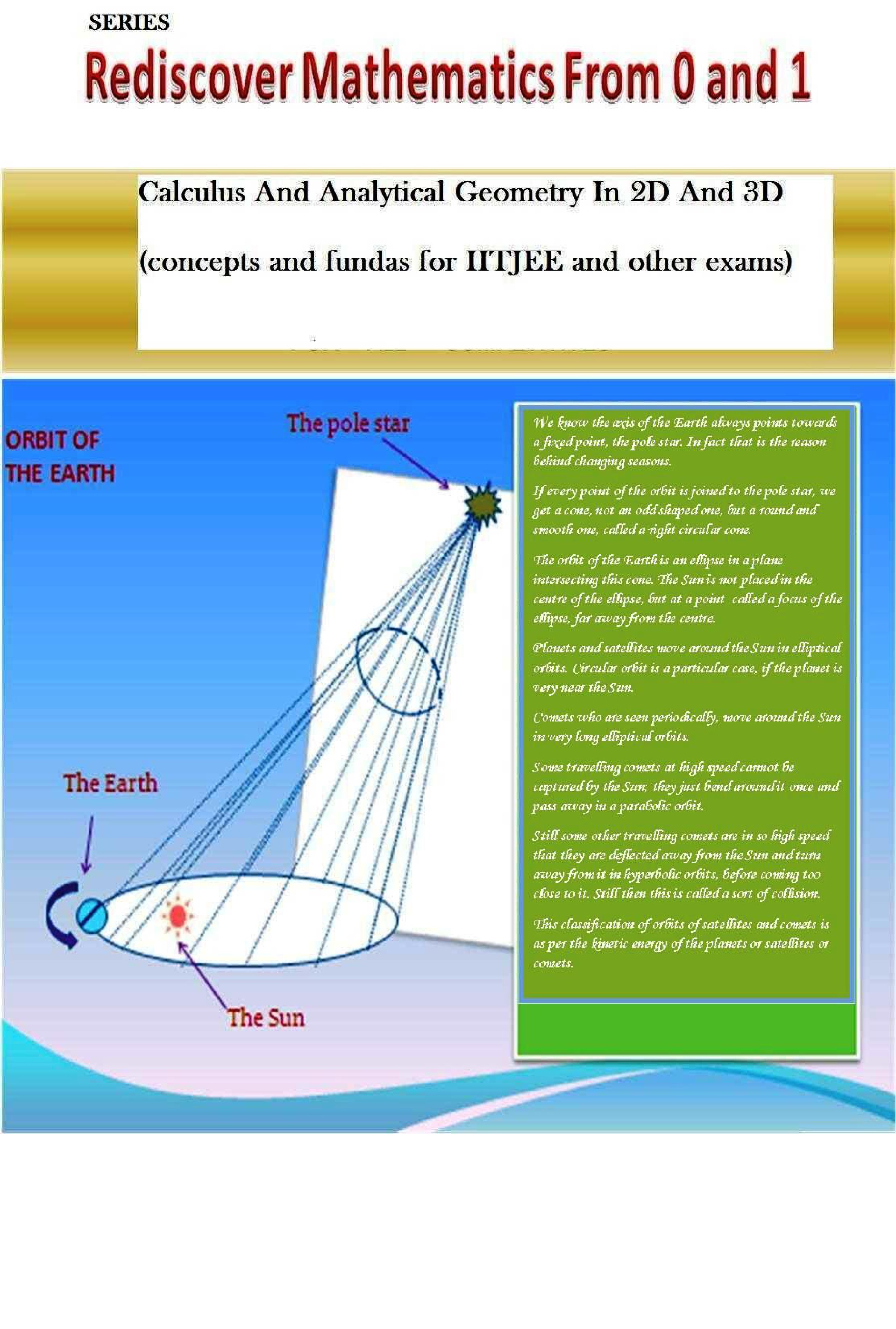Calculus And Analytical Geometry In 2D And 3D Part I The Sword And The ...