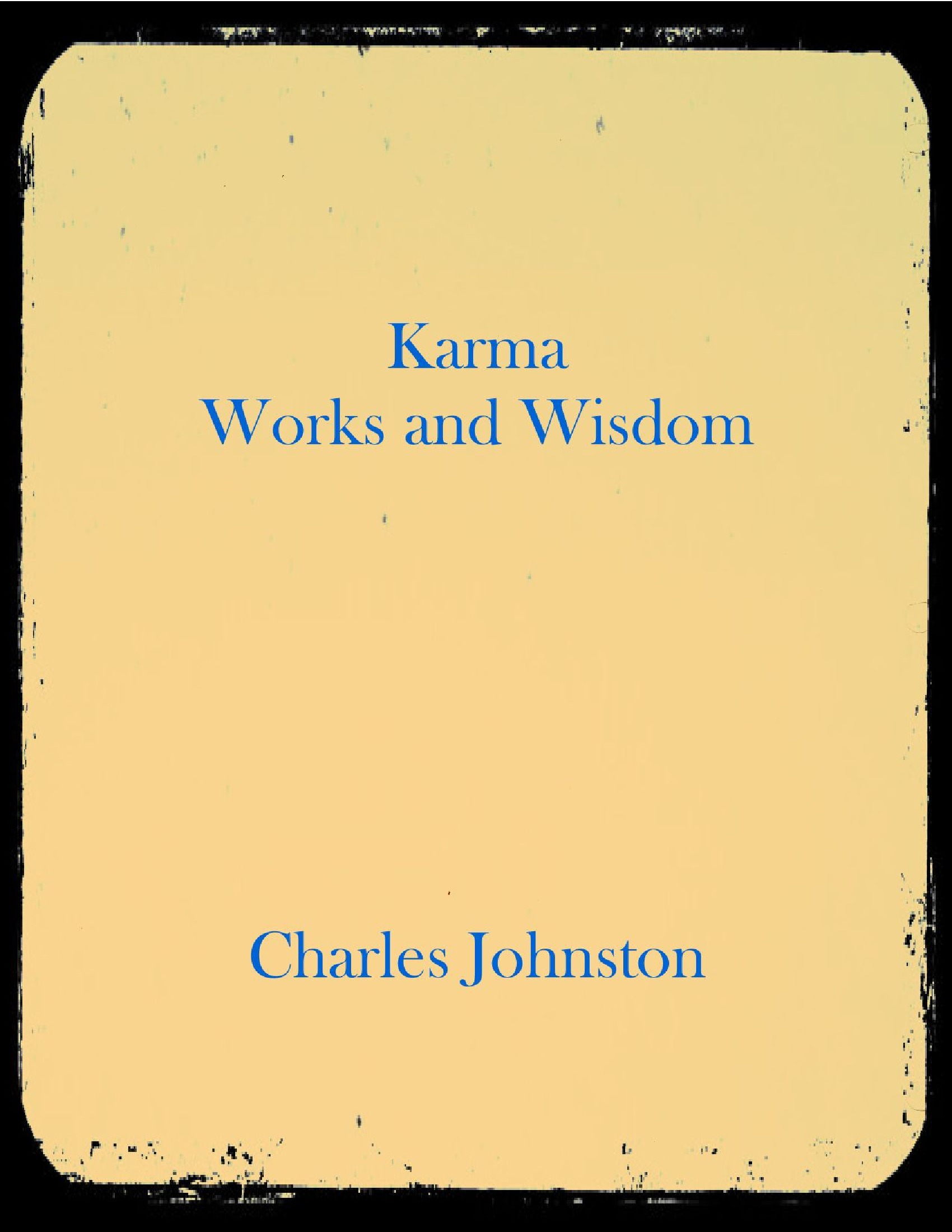 Karma Works and Wisdom | Pothi.com