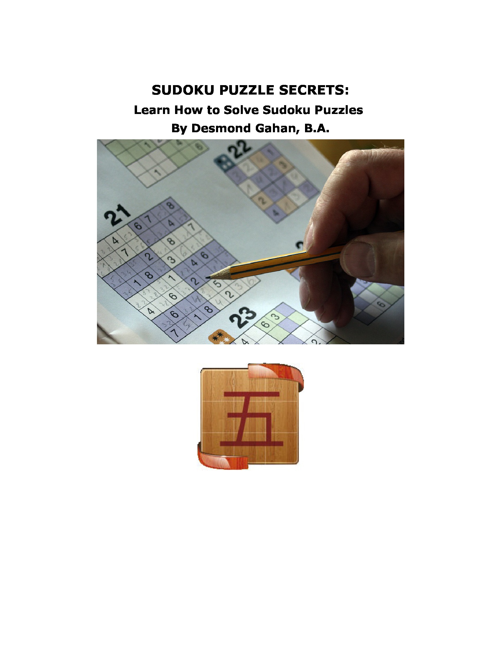 Sudoku Puzzle Secrets: Learn How to Solve Sudoku Puzzles | Pothi.com