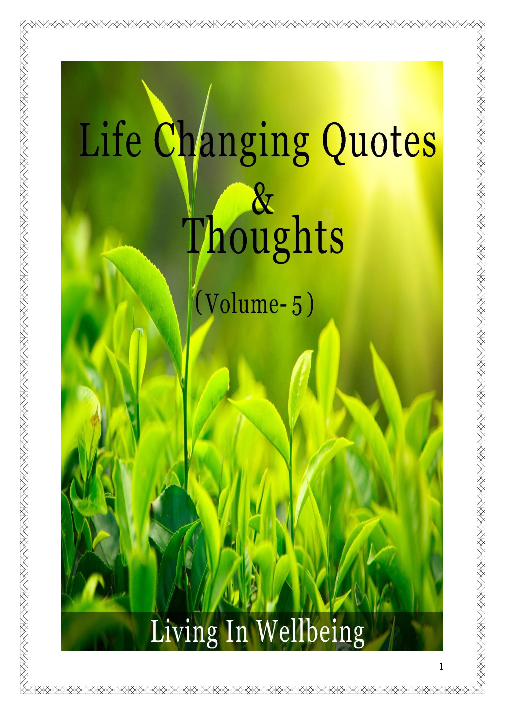 Life Changing Quotes & Thoughts (Volume 5) | Pothi.com