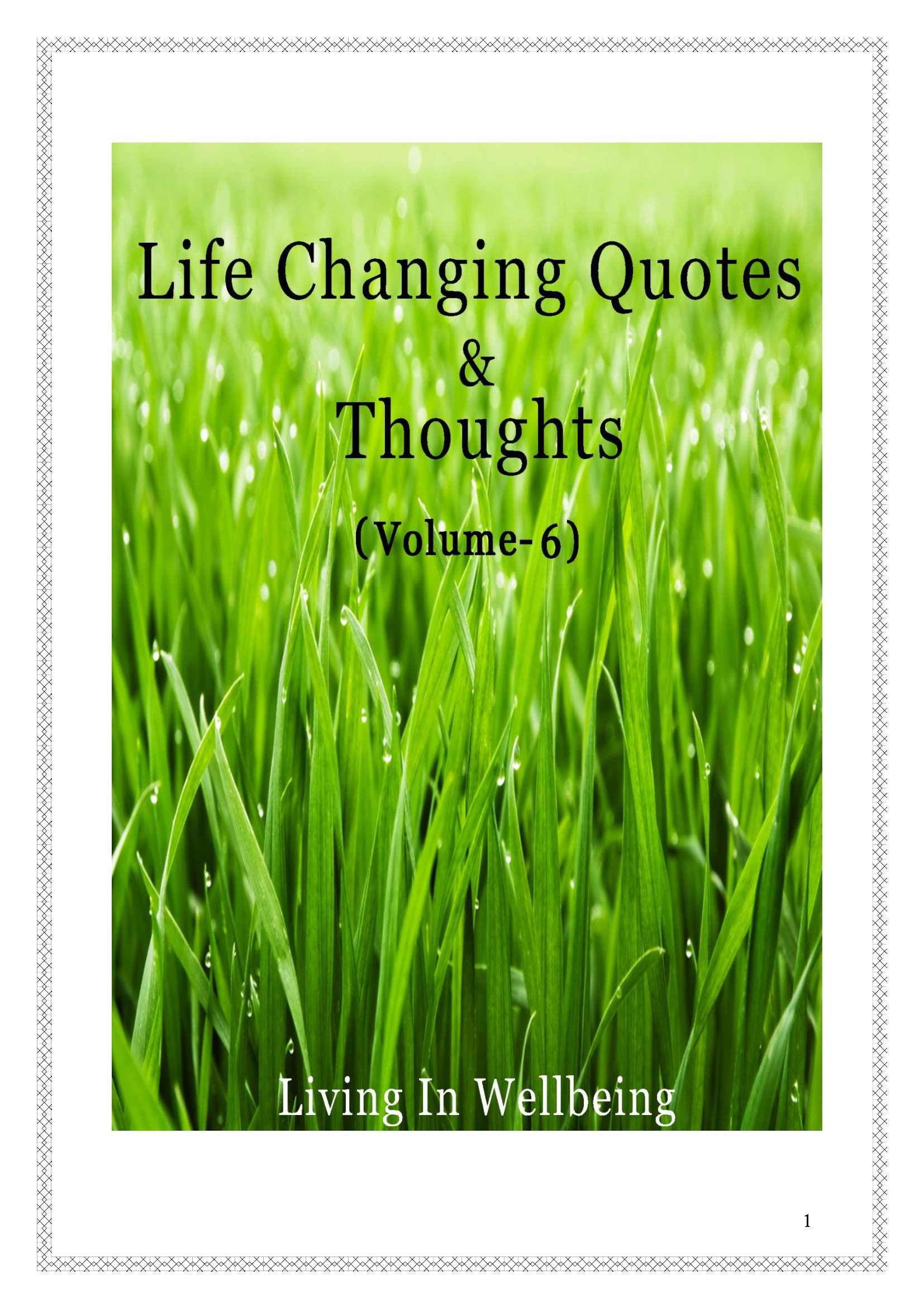 Life Changing Quotes & Thoughts (Volume 6) | Pothi.com