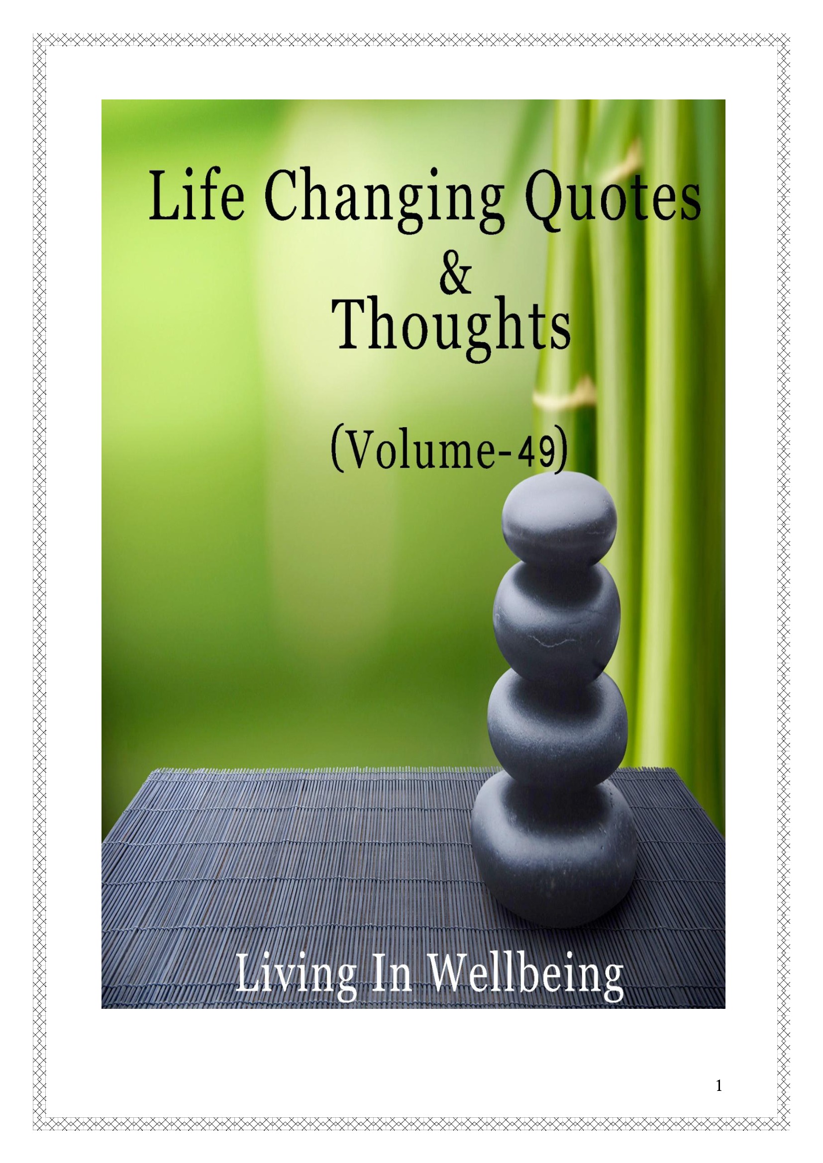 Life Changing Quotes & Thoughts (Volume 49) | Pothi.com