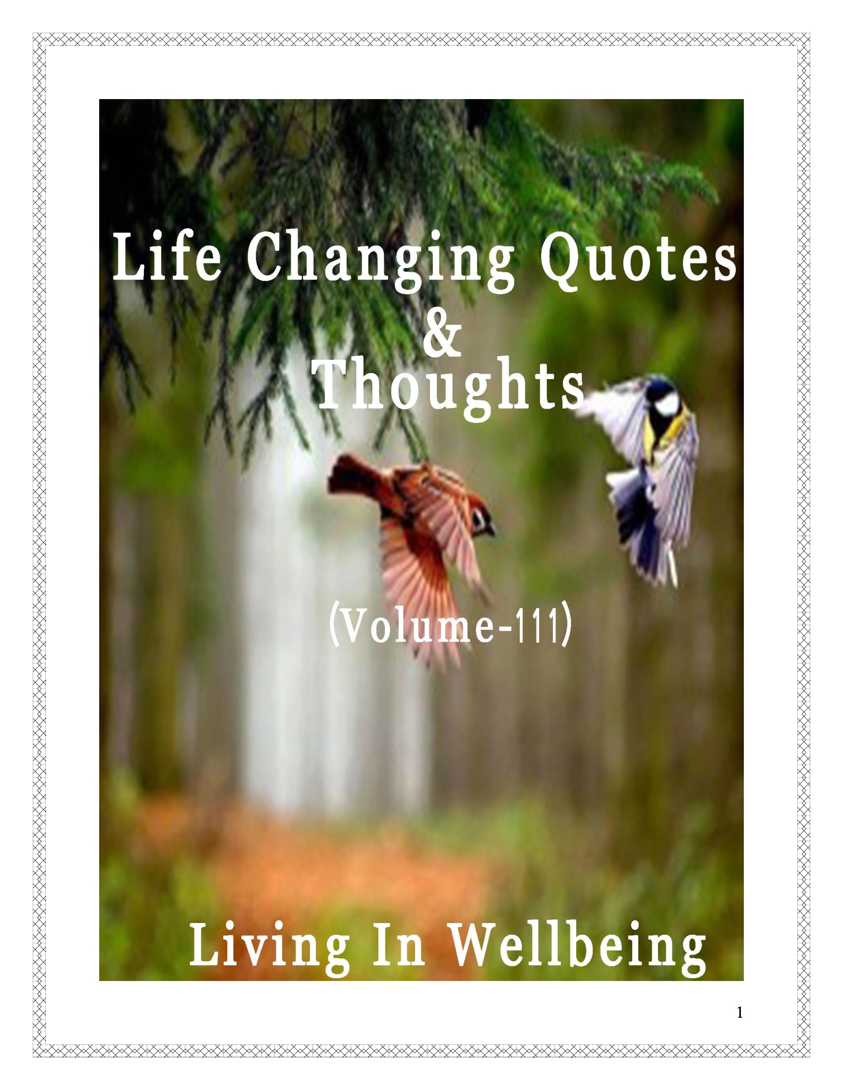 Life Changing Quotes & Thoughts (Volume 111) | Pothi.com