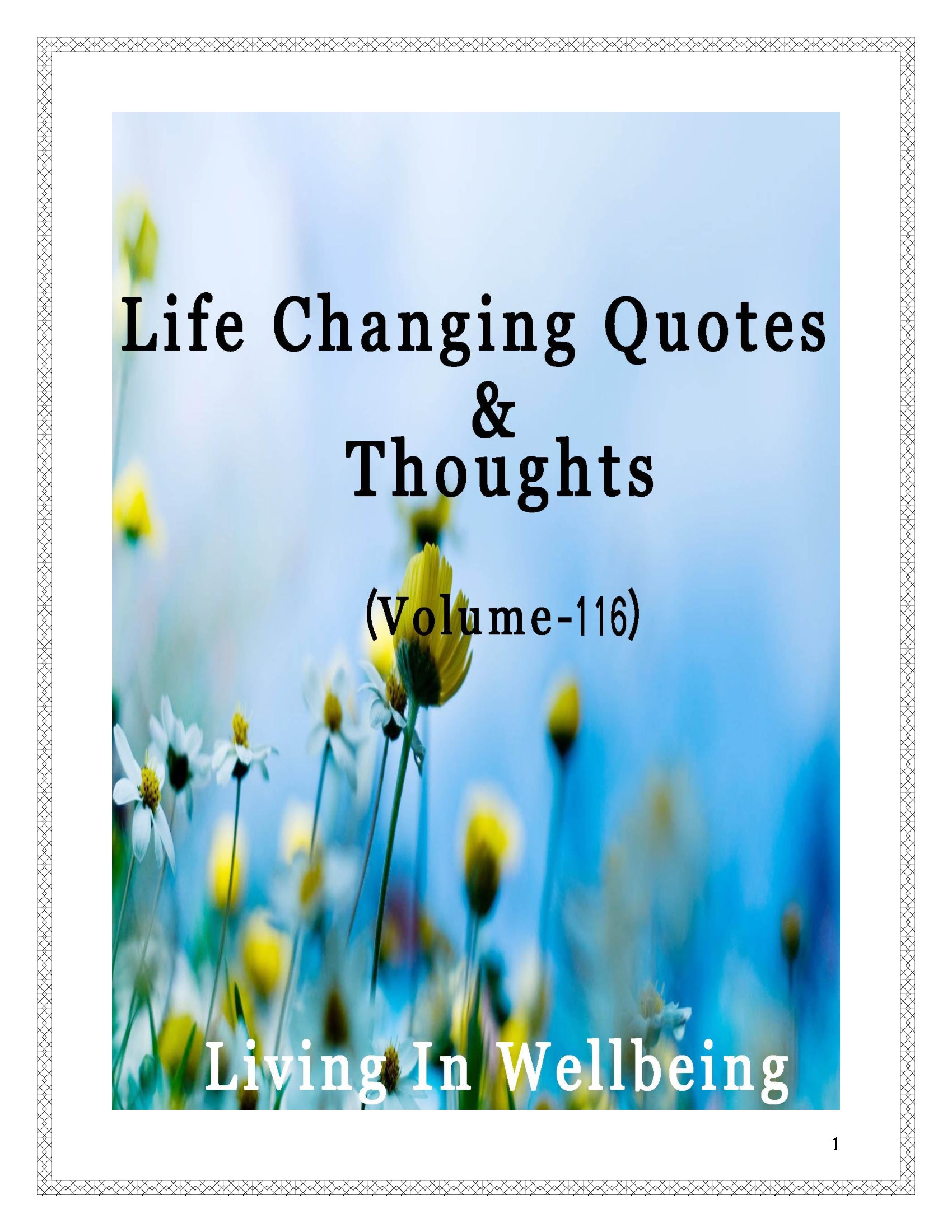 Life Changing Quotes & Thoughts (Volume 116) | Pothi.com