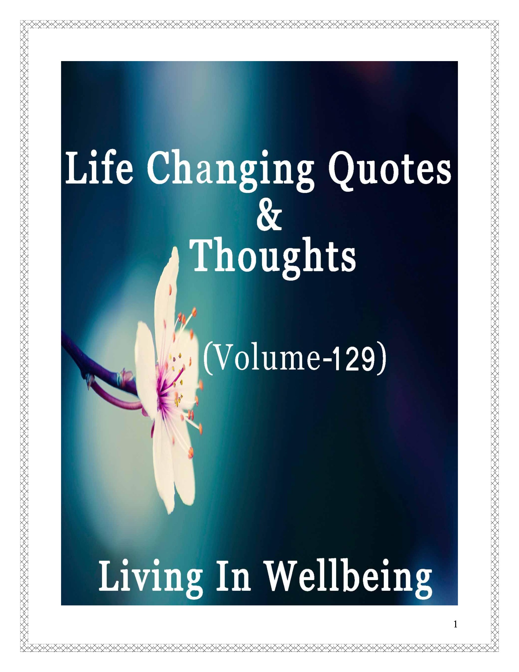 Life Changing Quotes & Thoughts (Volume 129) | Pothi.com