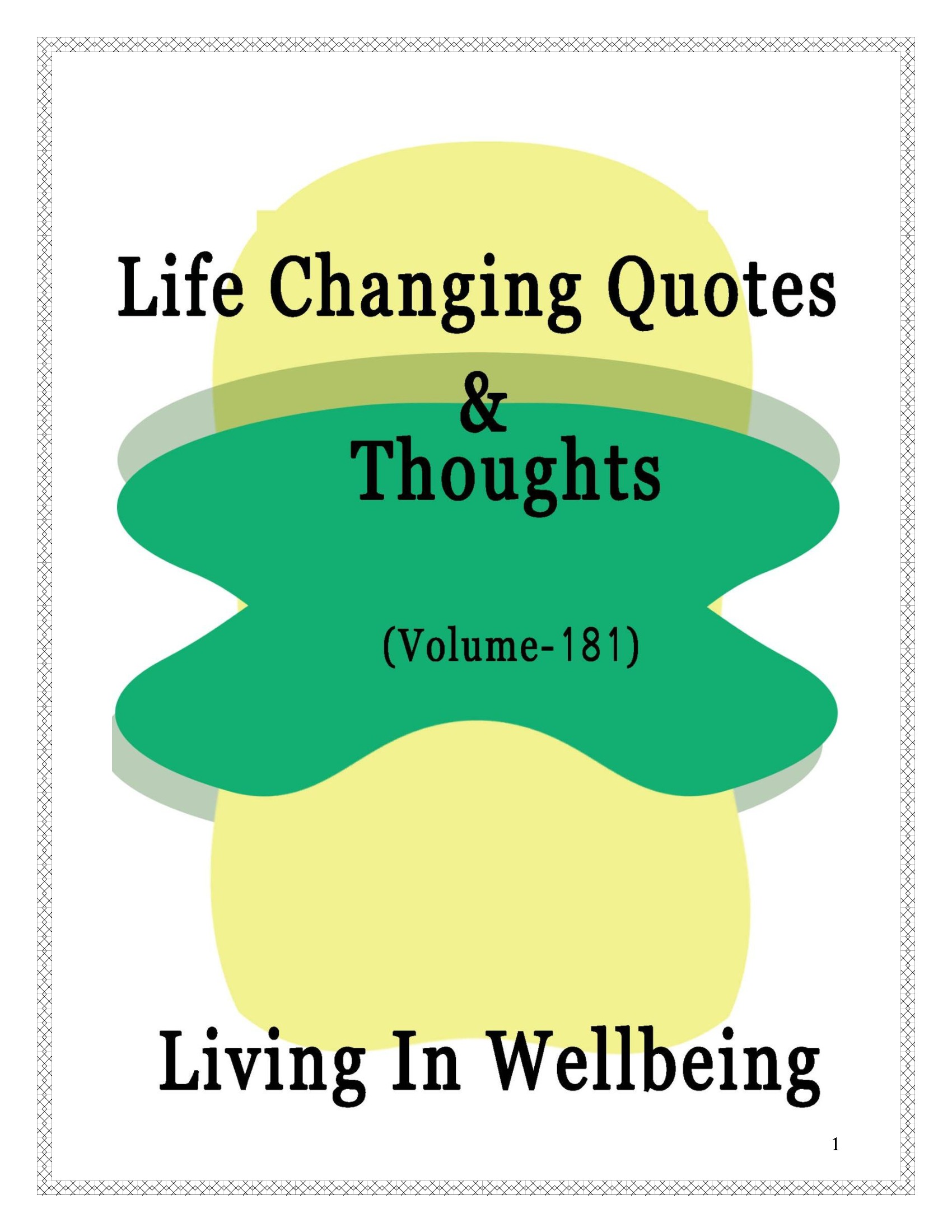 Life Changing Quotes & Thoughts (Volume 181) | Pothi.com