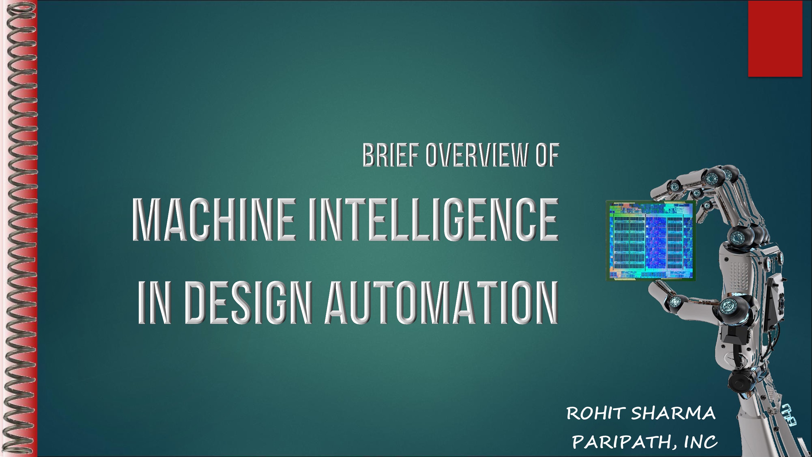 Machine Intelligence in Design Automation: A Brief Overview | Pothi.com