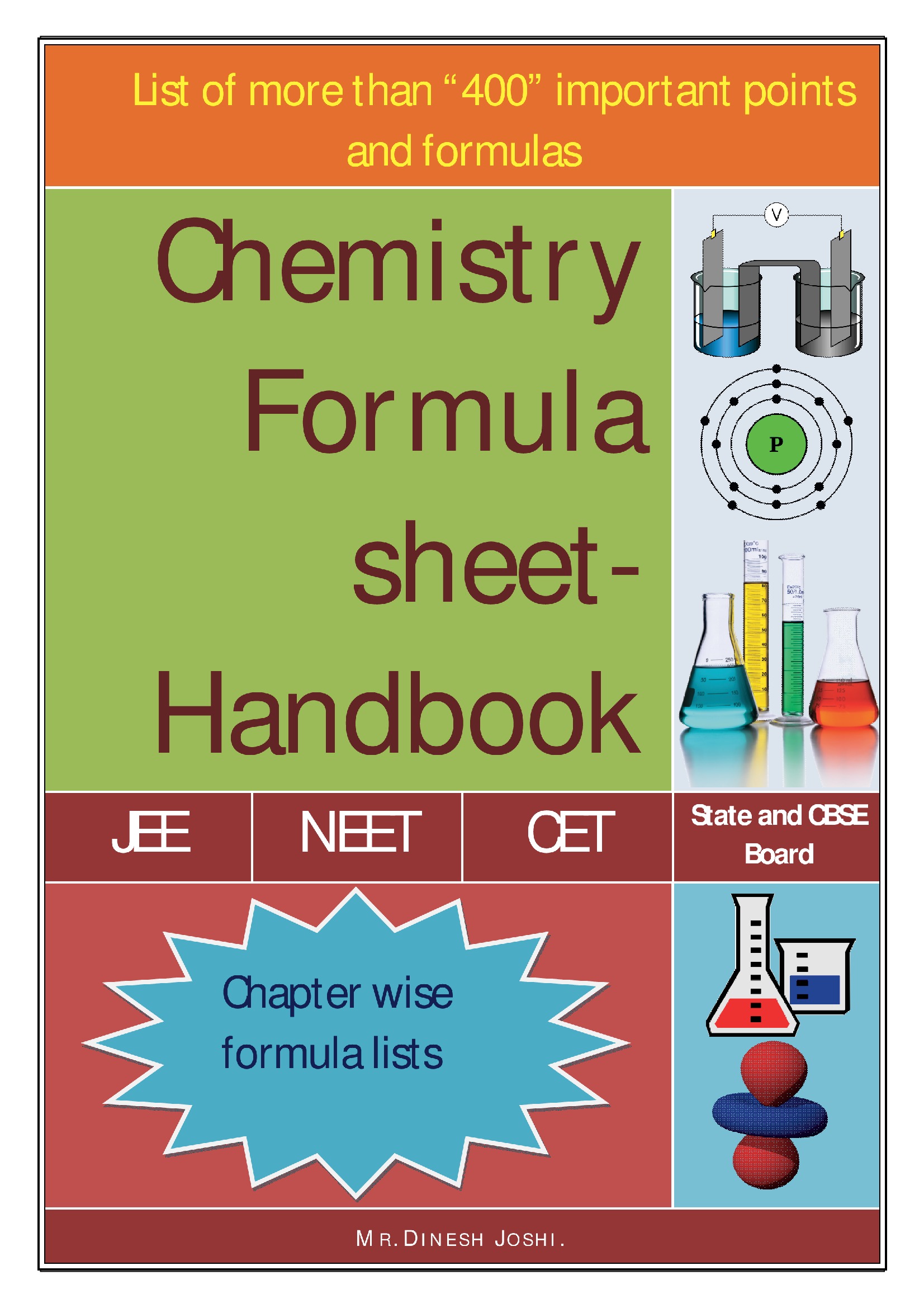 Chemistry Formula Sheet Handbook Pothi Chemistry Formula Sheet Handbook Pothi