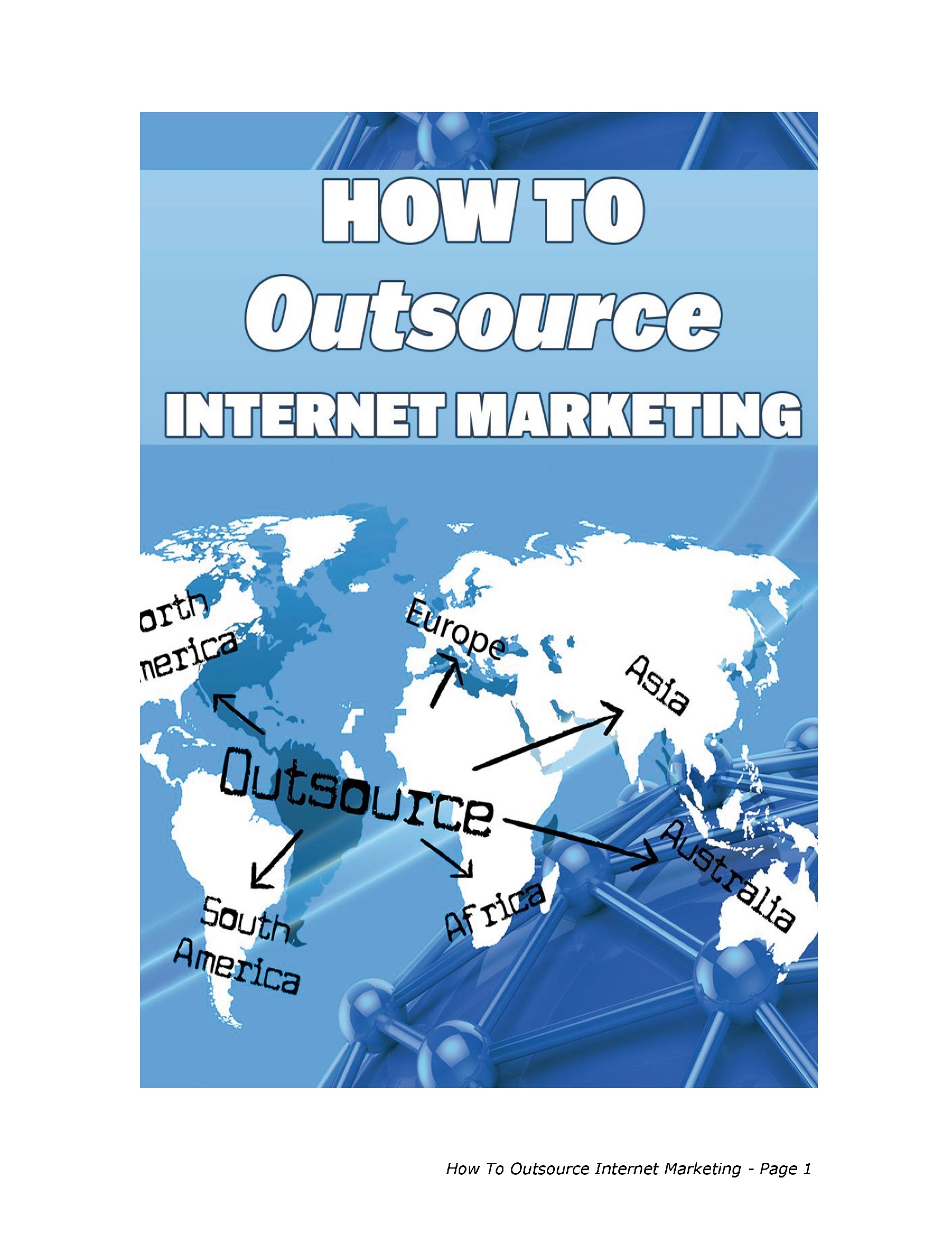 Outsource Internet Marketing | Pothi.com