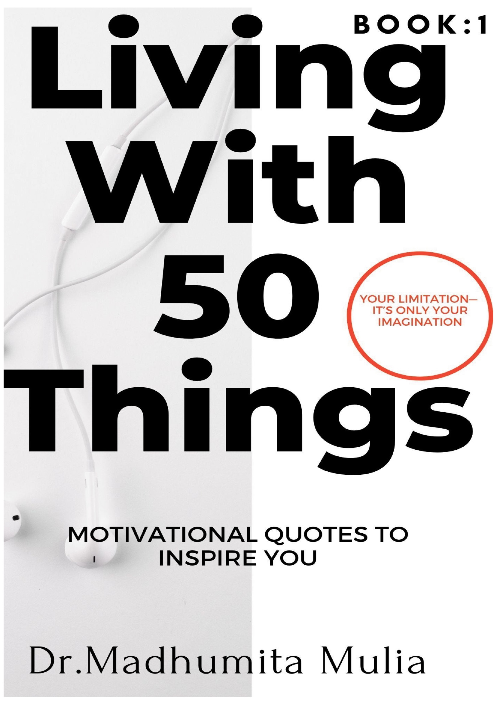 LIVING WITH 50 THINGS. (BOOK - 1) | Pothi.com
