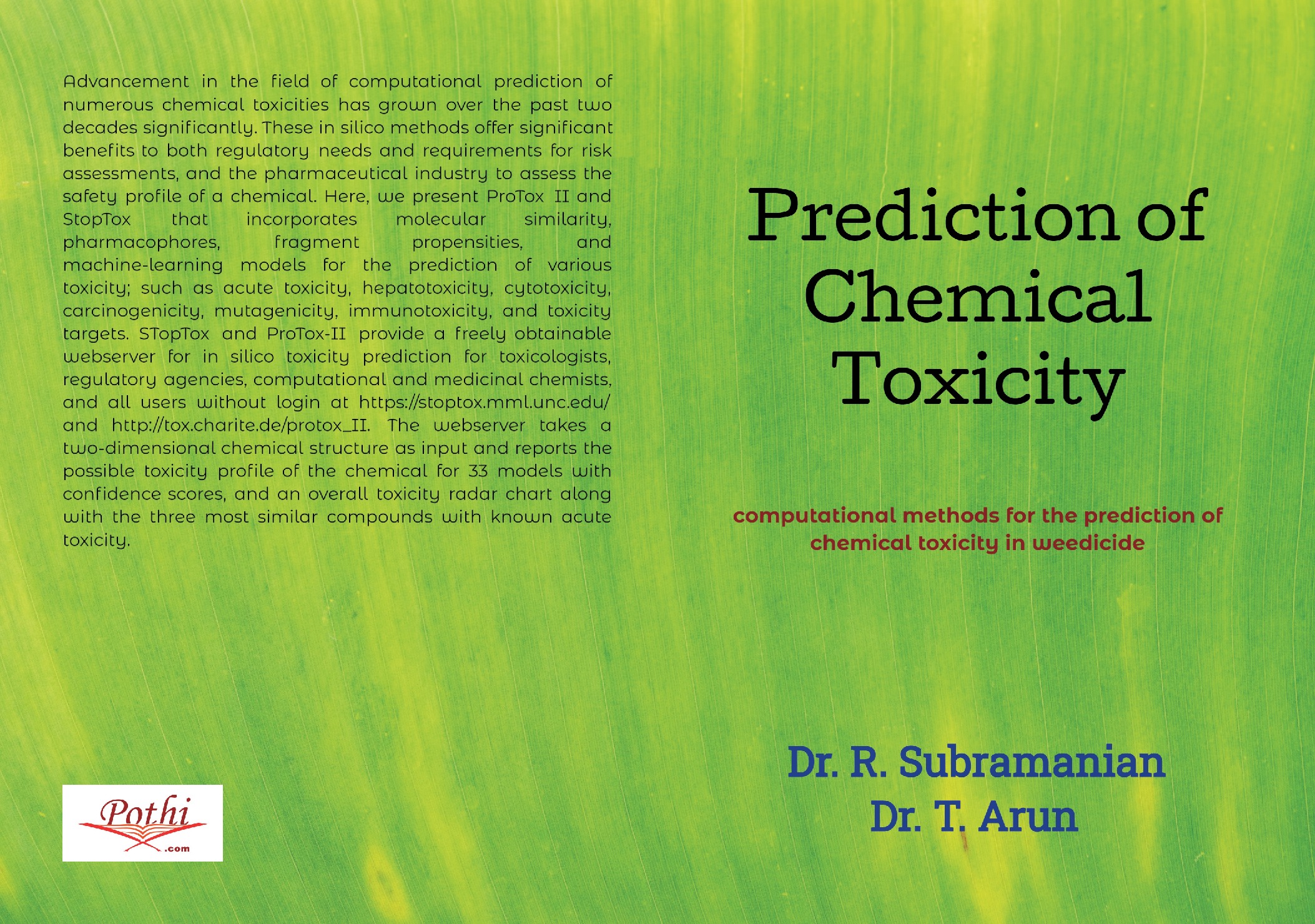 Prediction of Chemical toxicity | Pothi.com