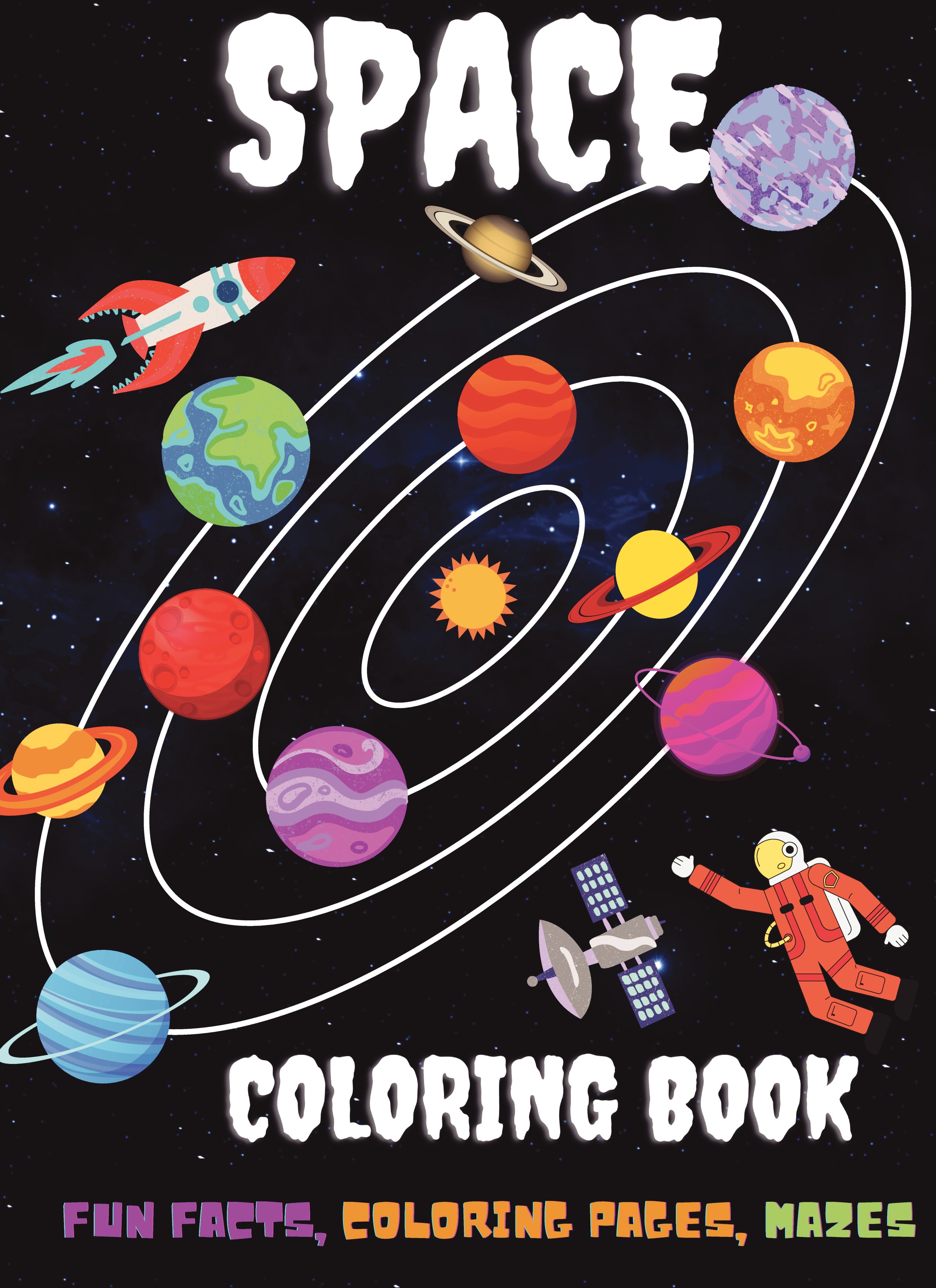 Space Coloring Book for Kids Ages 8-12 | Pothi.com