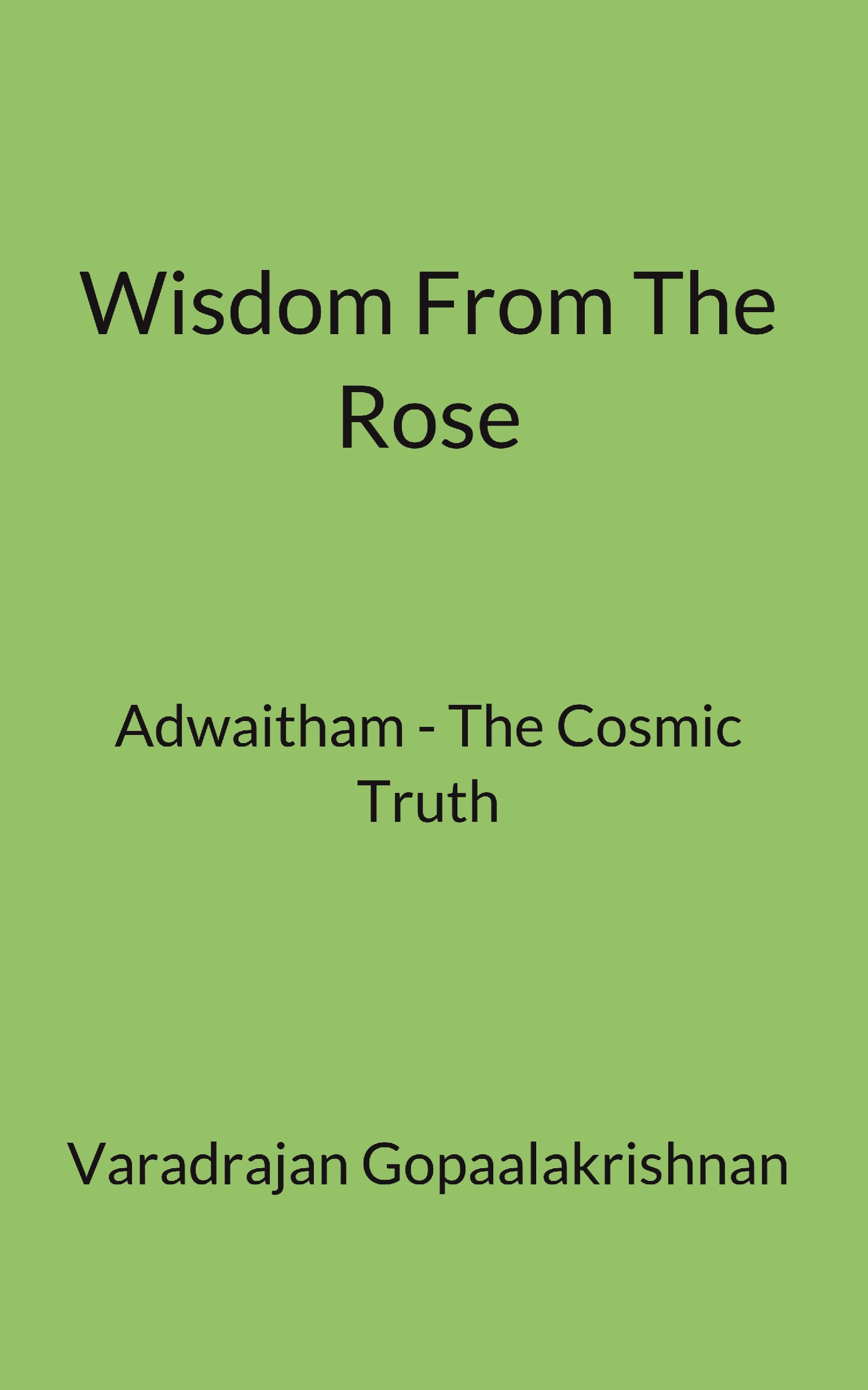 Wisdom from the Rose Revised | Pothi.com
