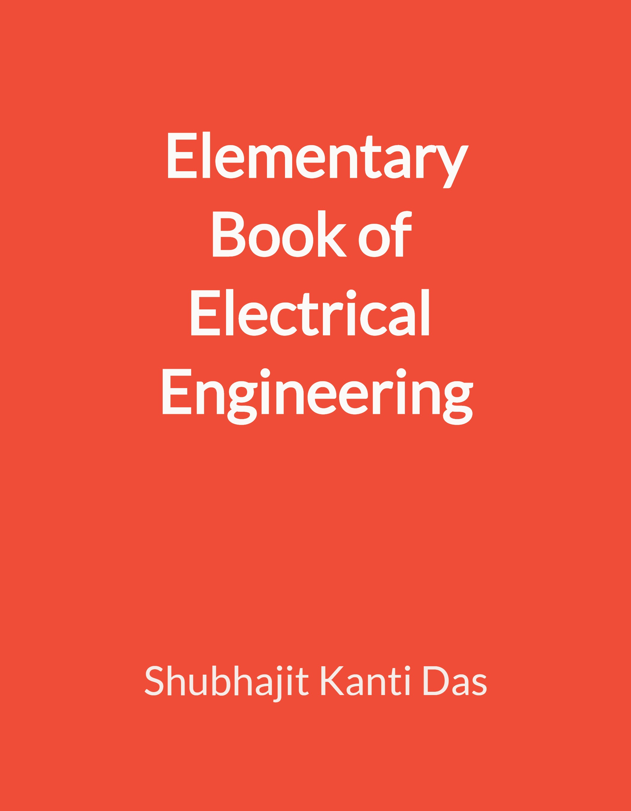Elementary Book Of Electrical Engineering | Pothi.com