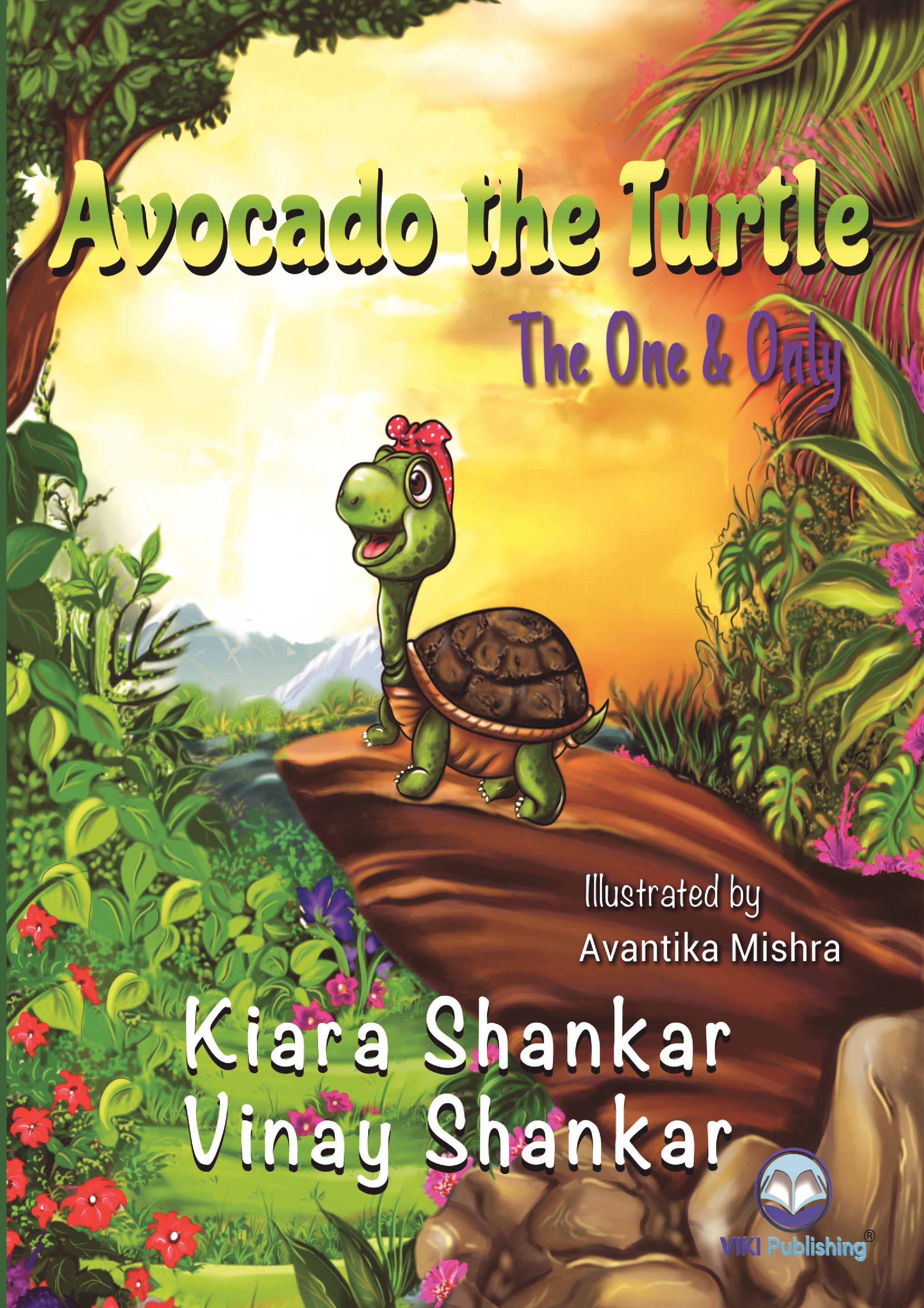 Avocado the Turtle (Picture Book - B&W) | Pothi.com