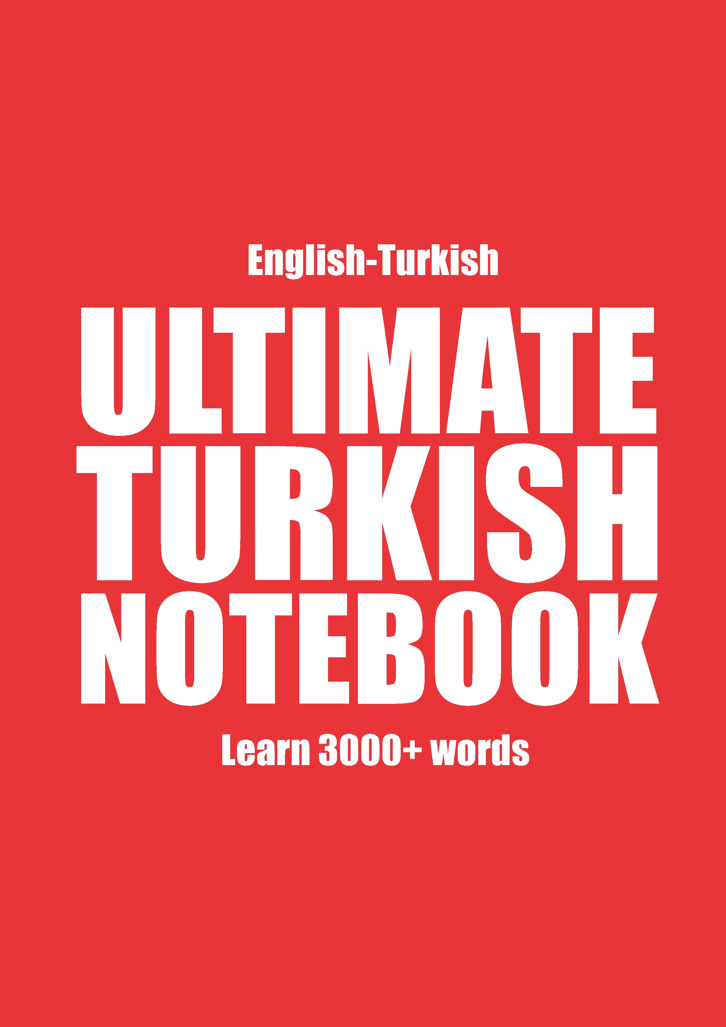 Ultimate Turkish Notebook | Pothi.com