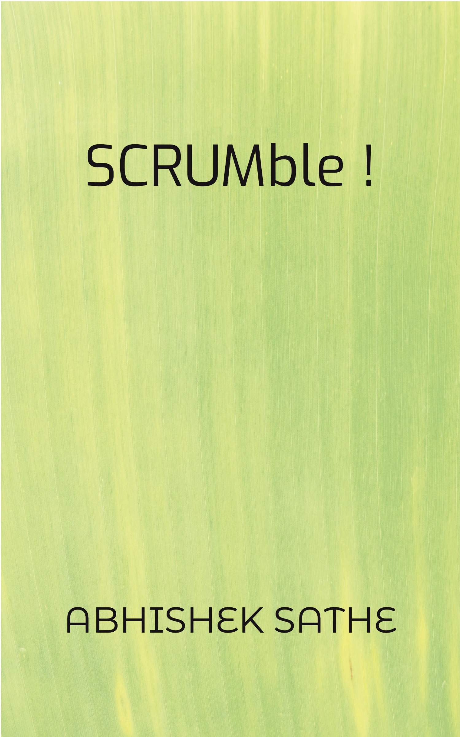 SCRUMble ! | Pothi.com