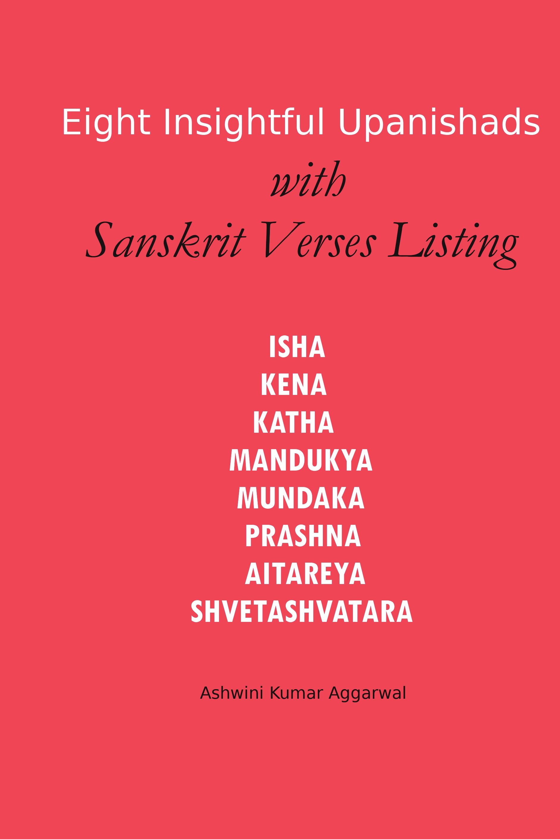 Eight Insightful Upanishads with Sanskrit Verses Listing | Pothi.com