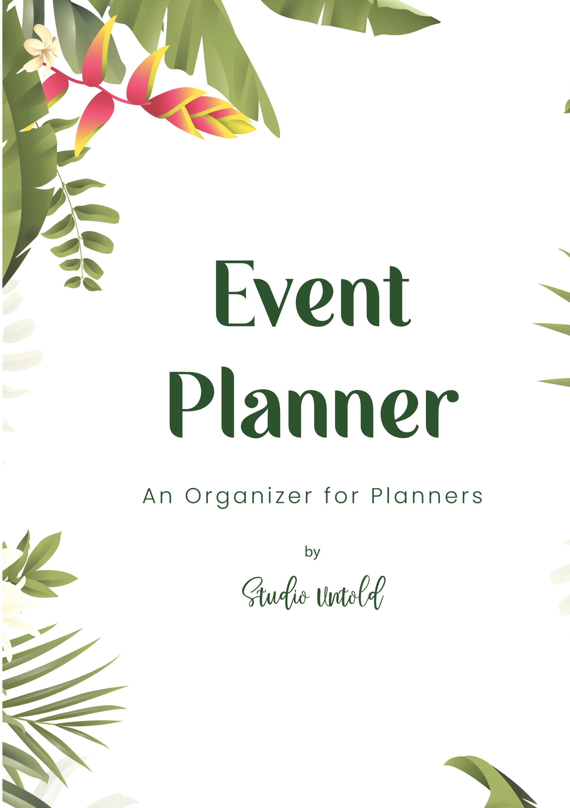 Event Planner by Studio Untold | Pothi.com