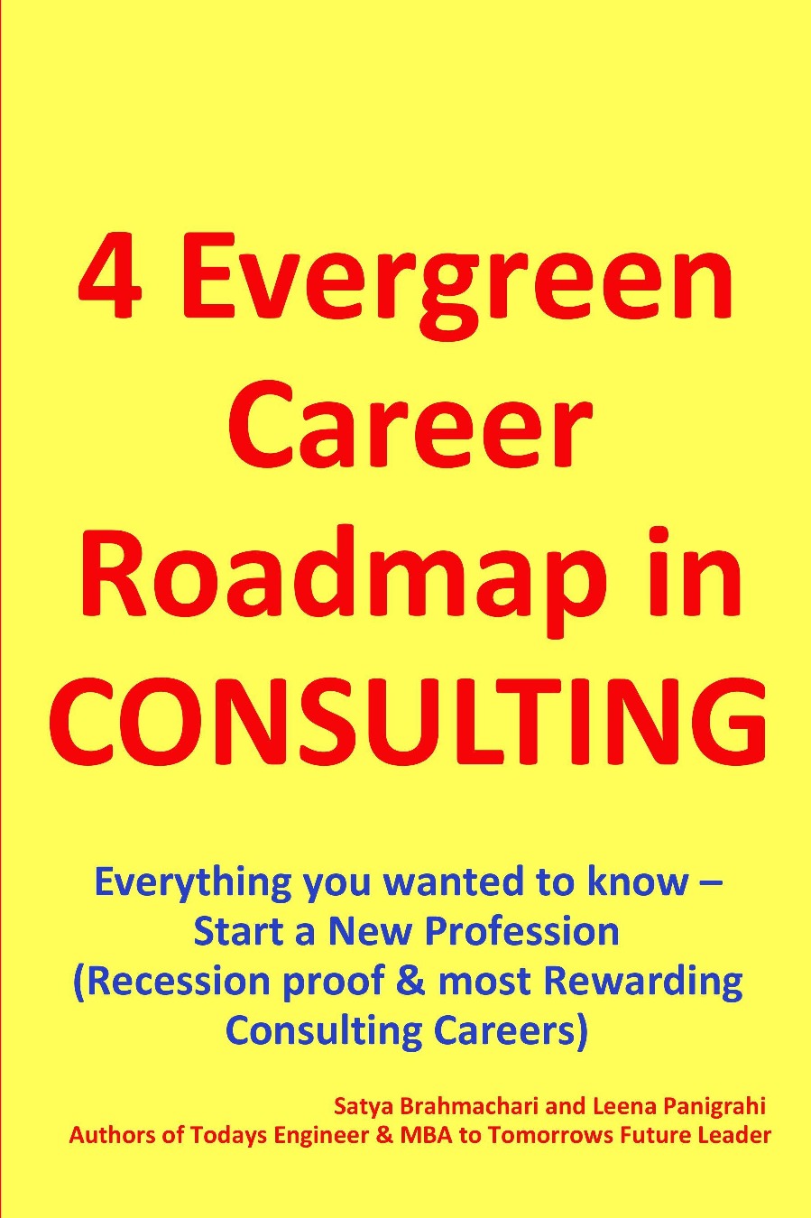 4 Evergreen Career Roadmap in CONSULTING | Pothi.com