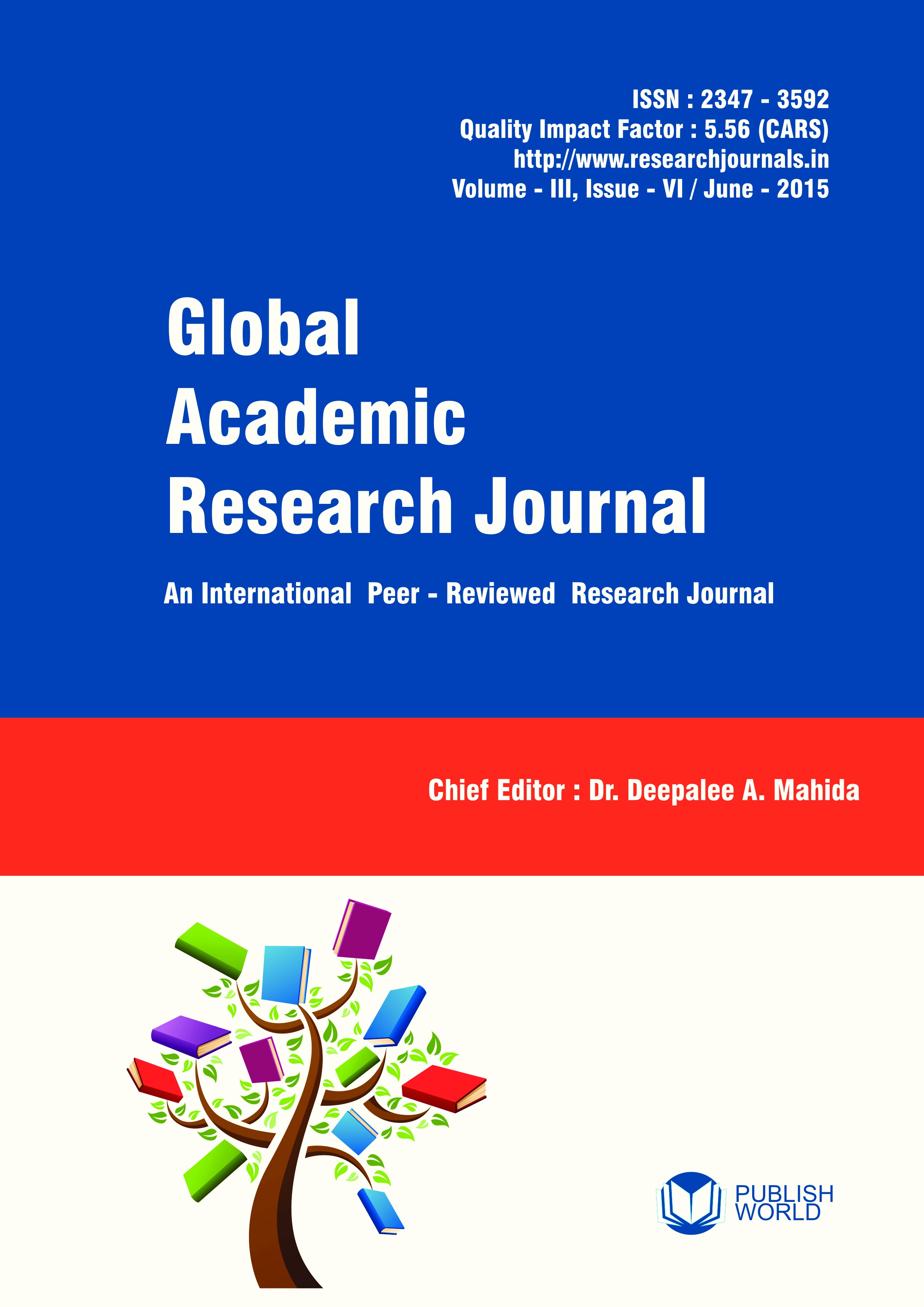 Global Academic Research Journal (June - 2015) | Pothi.com