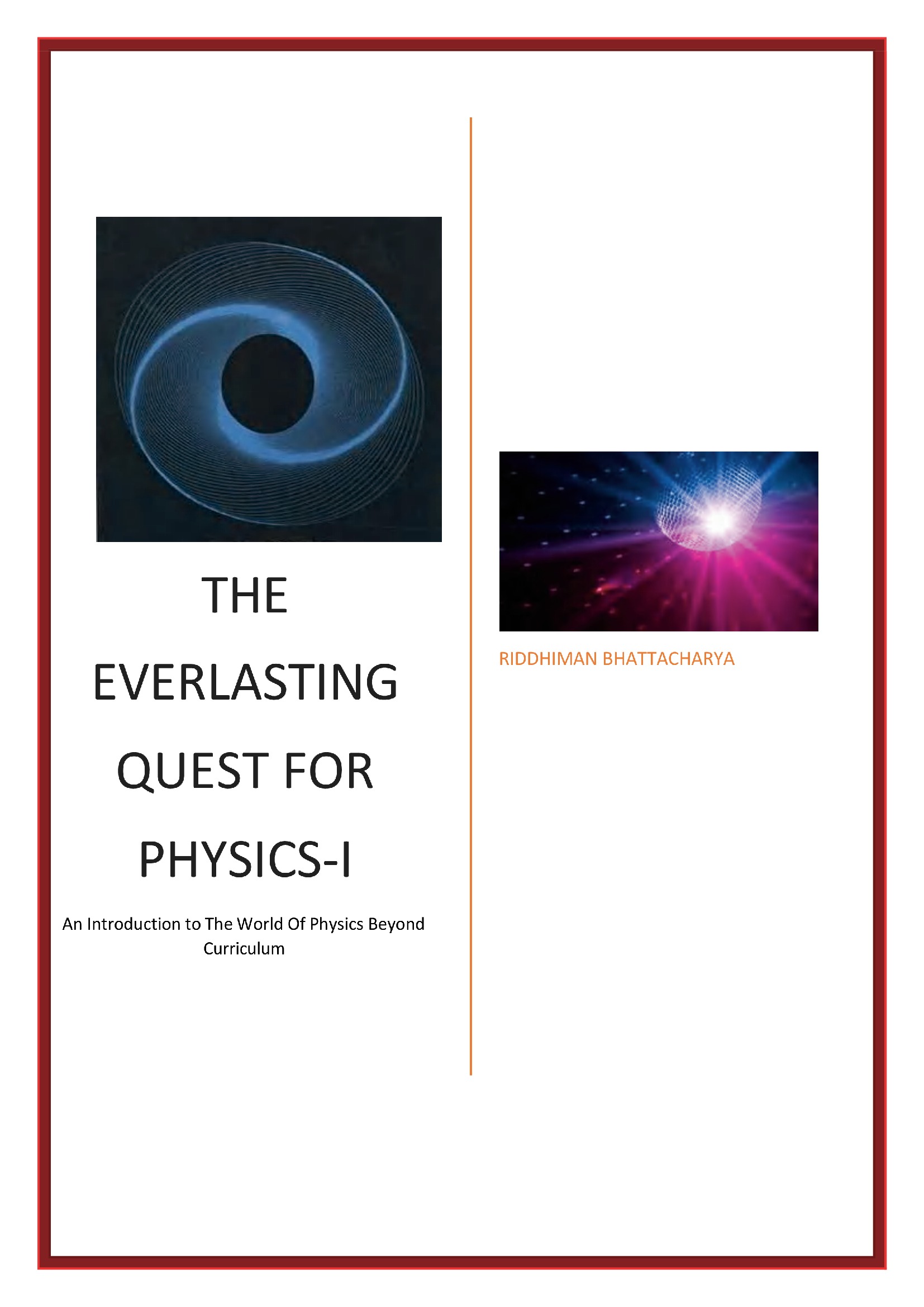 Everlasting Quest for Physics | Pothi.com