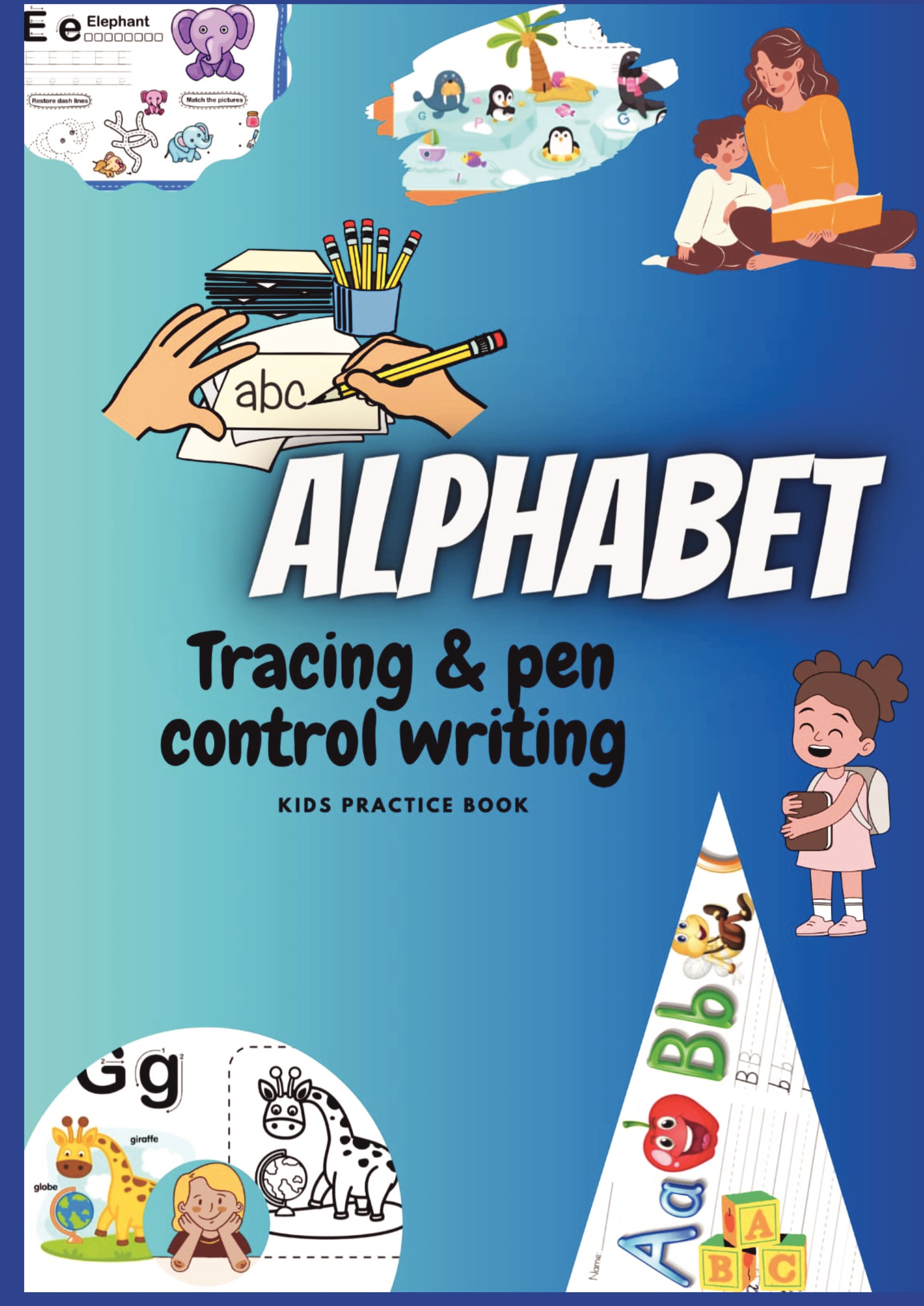 ABC- ALPHABET TRACING AND PEN CONTROL WRITING | Pothi.com