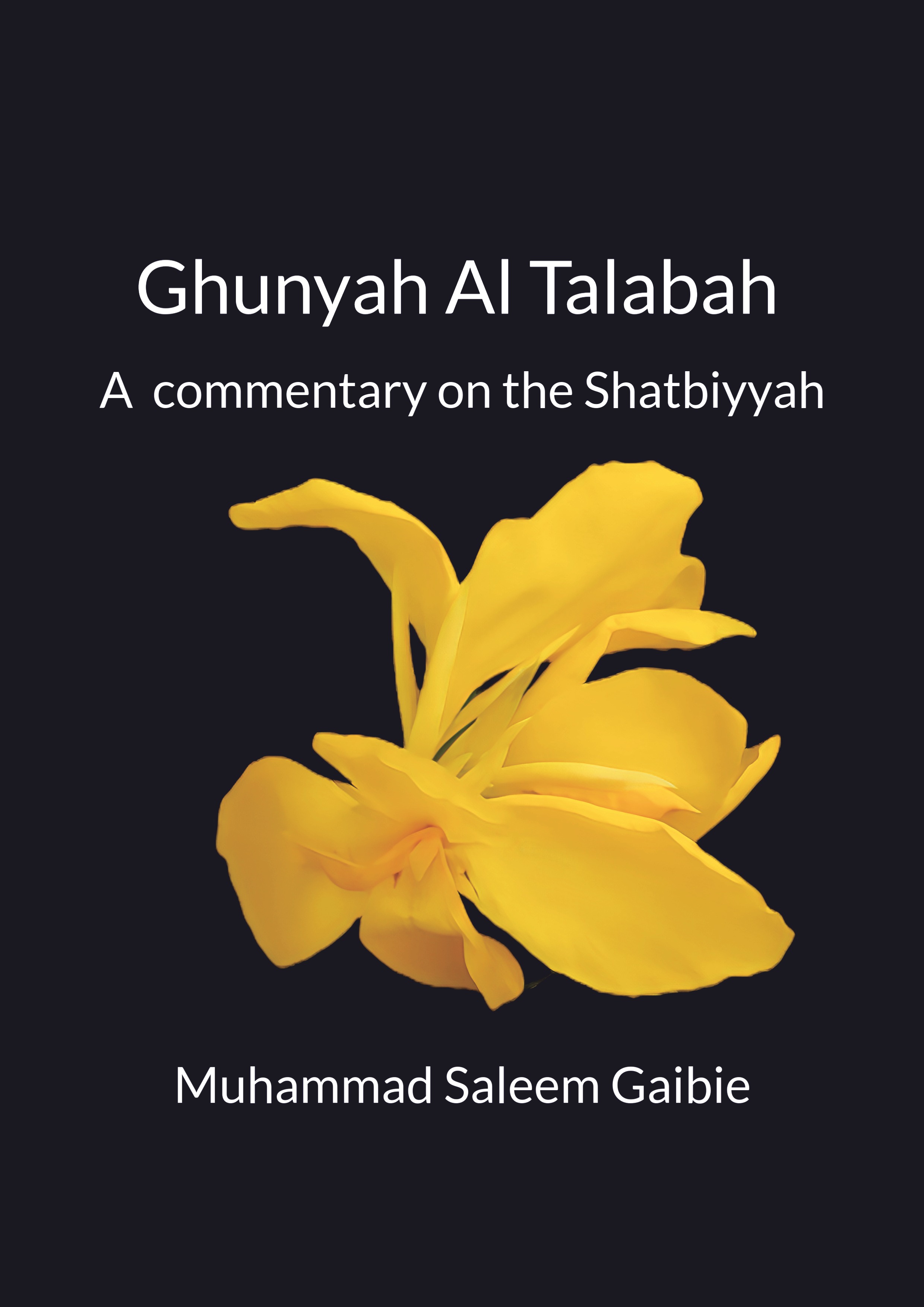 A commentary on the Shatbiyyahh | Pothi.com
