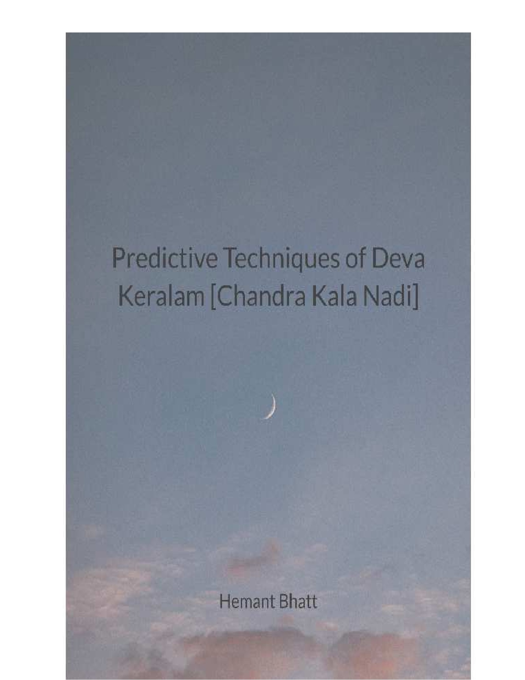 Predictive Techniques of Deva Keralam | Pothi.com