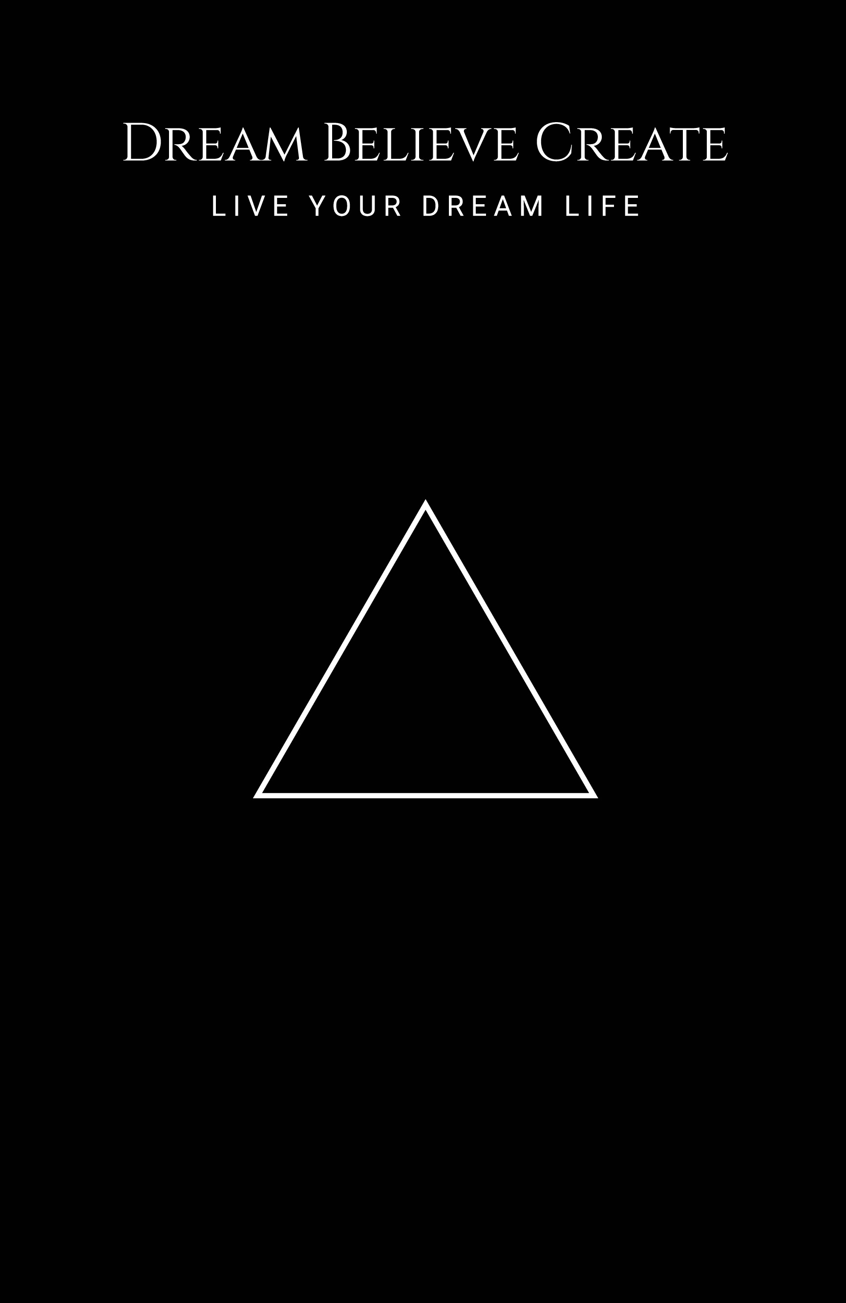 Dream Believe Create Planner | Pothi.com