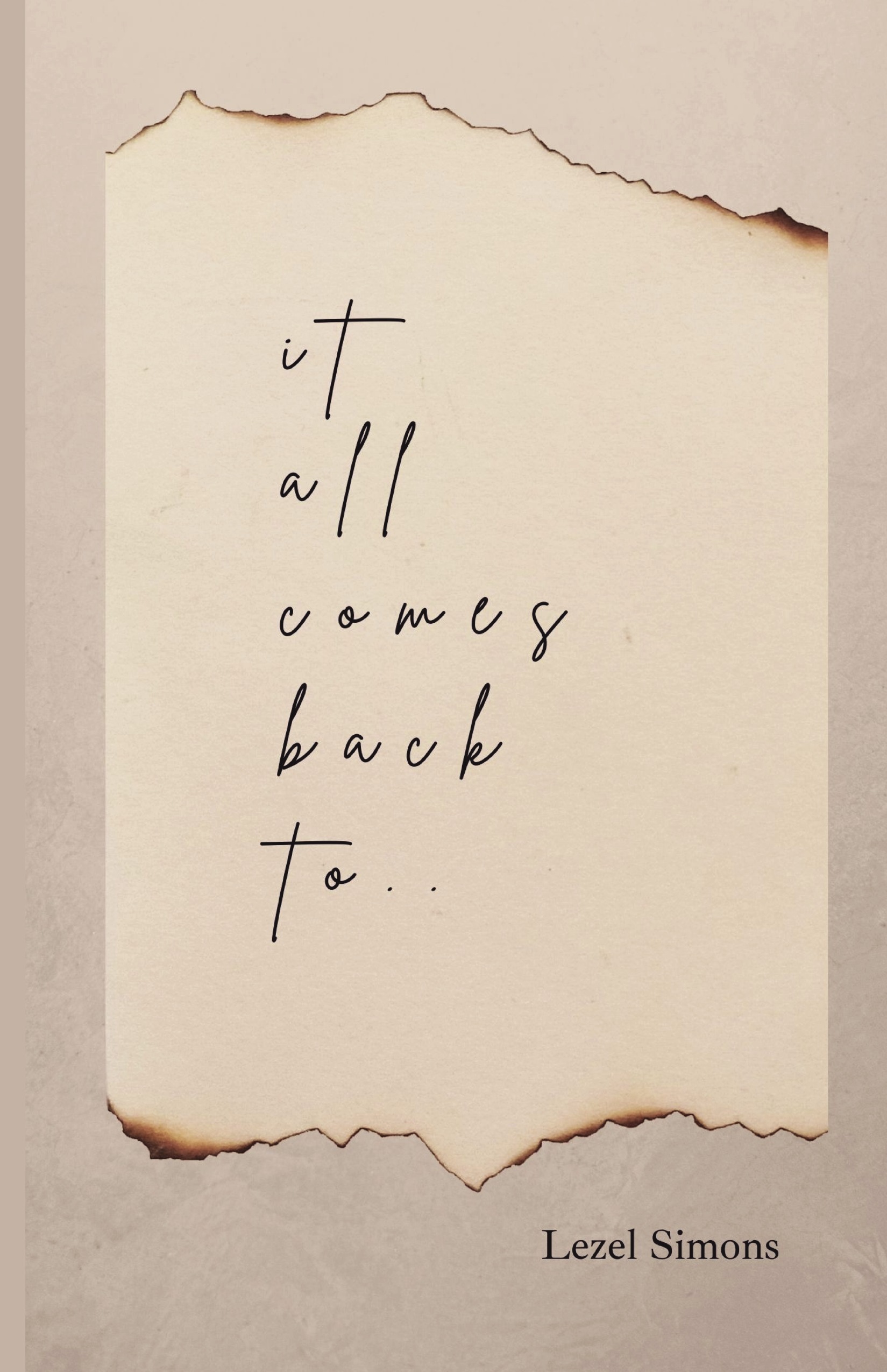 it all comes back to.. | Pothi.com