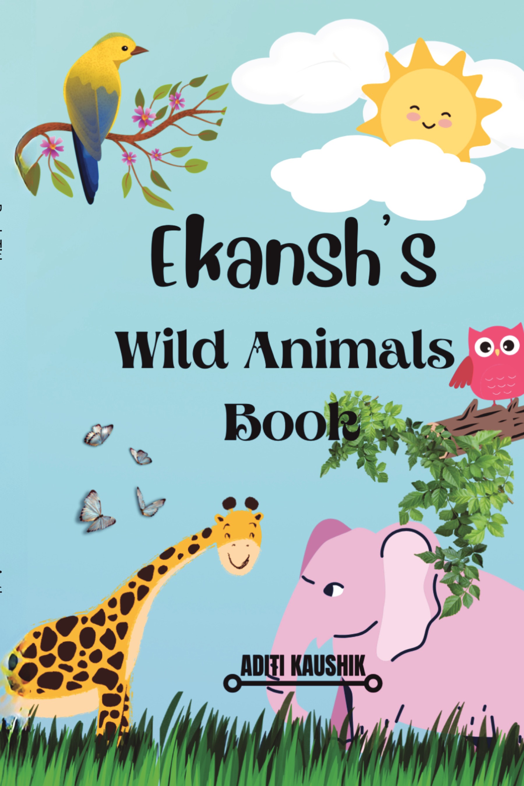 Ekansh's Wild Animals Book | Pothi.com