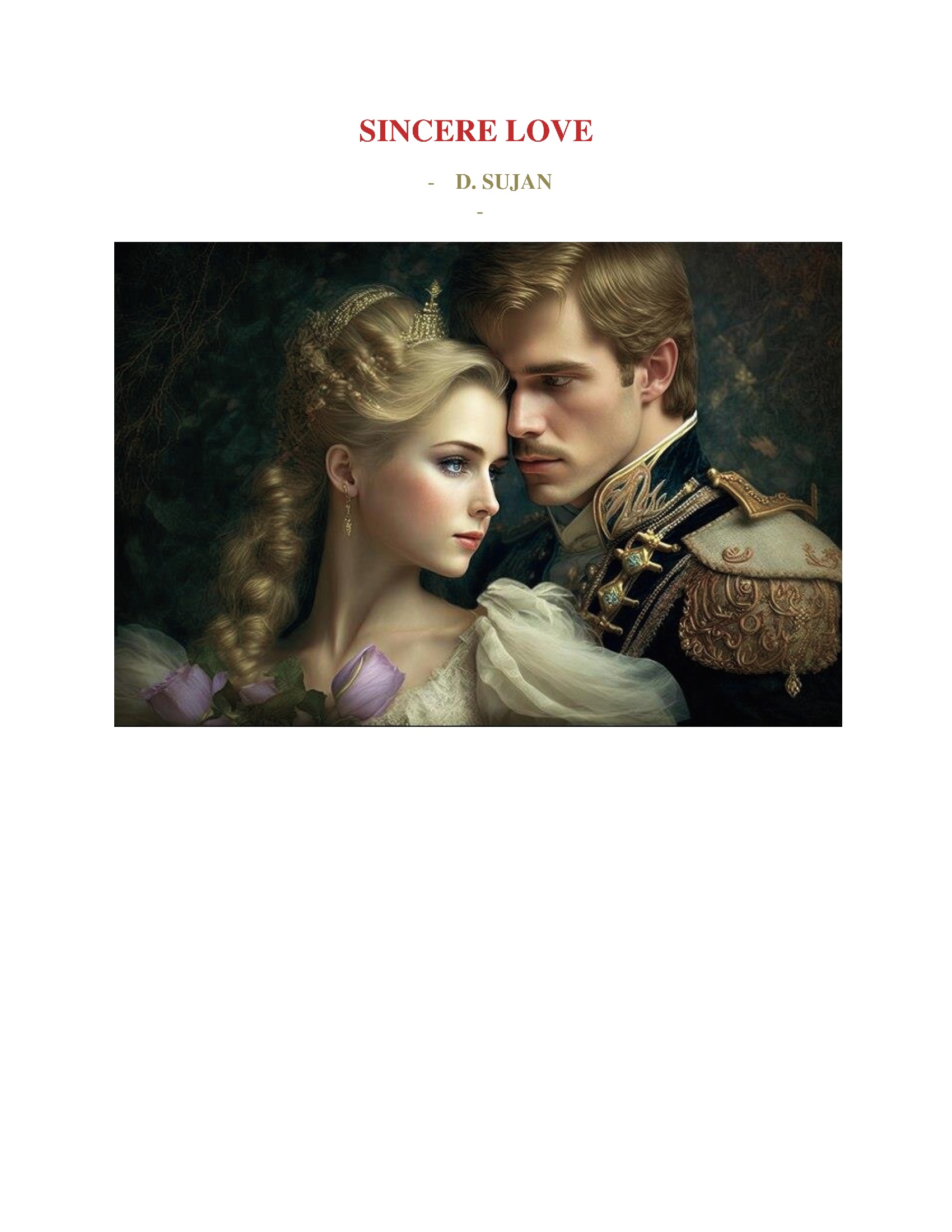 SINCERE LOVE | Pothi.com