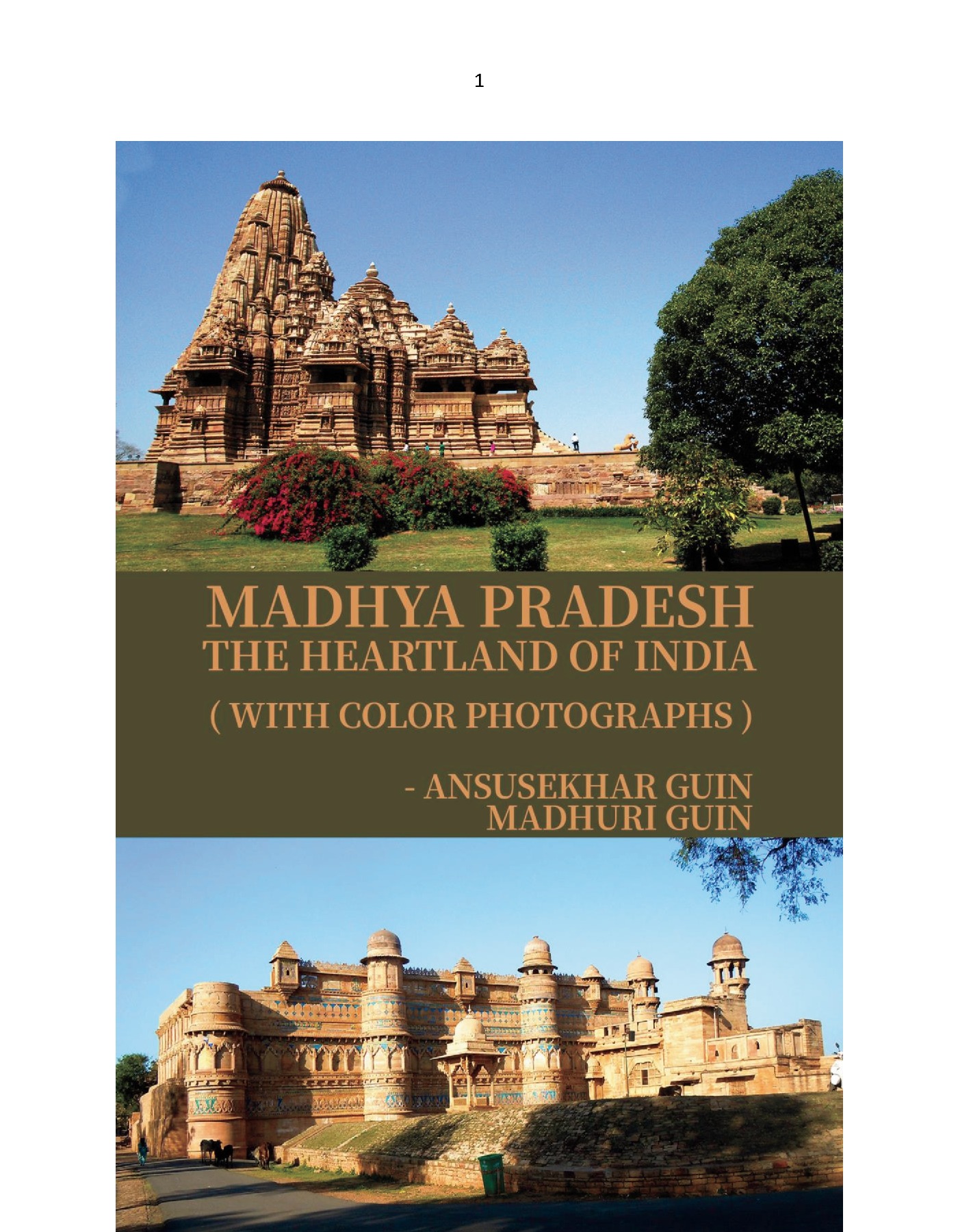 Madhya Pradesh: Heartland of India: Sample Itinerary | Pothi.com
