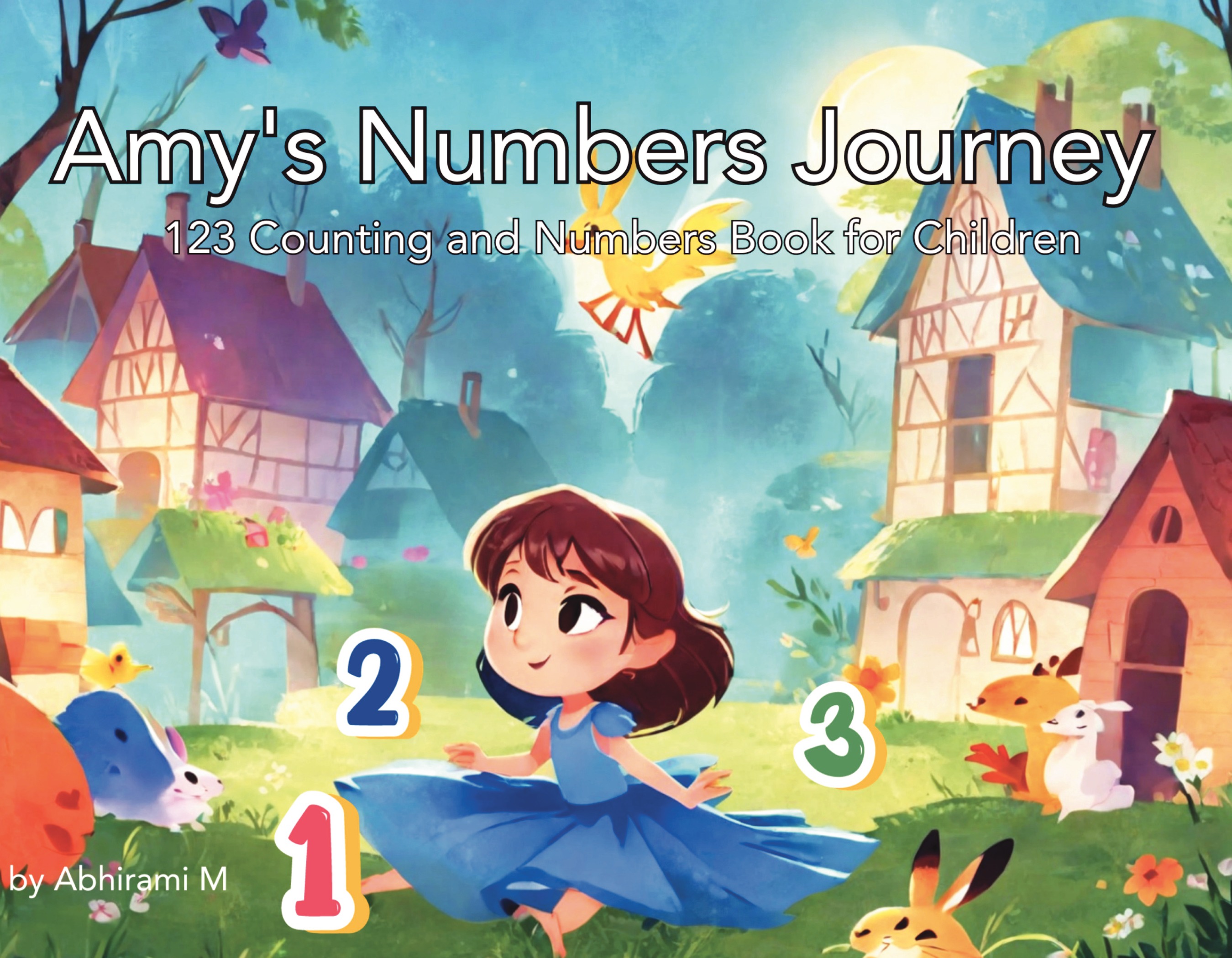 Amy's Number Journey : 123 Counting and Numbers Book for Children | Pothi.com