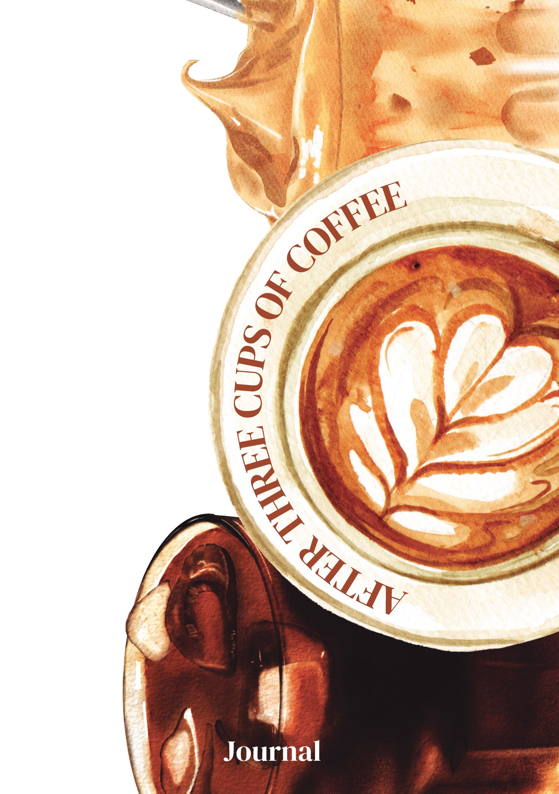 After Three Cups of Coffee - Fun Mindful Journal (Hardcover) | Pothi.com