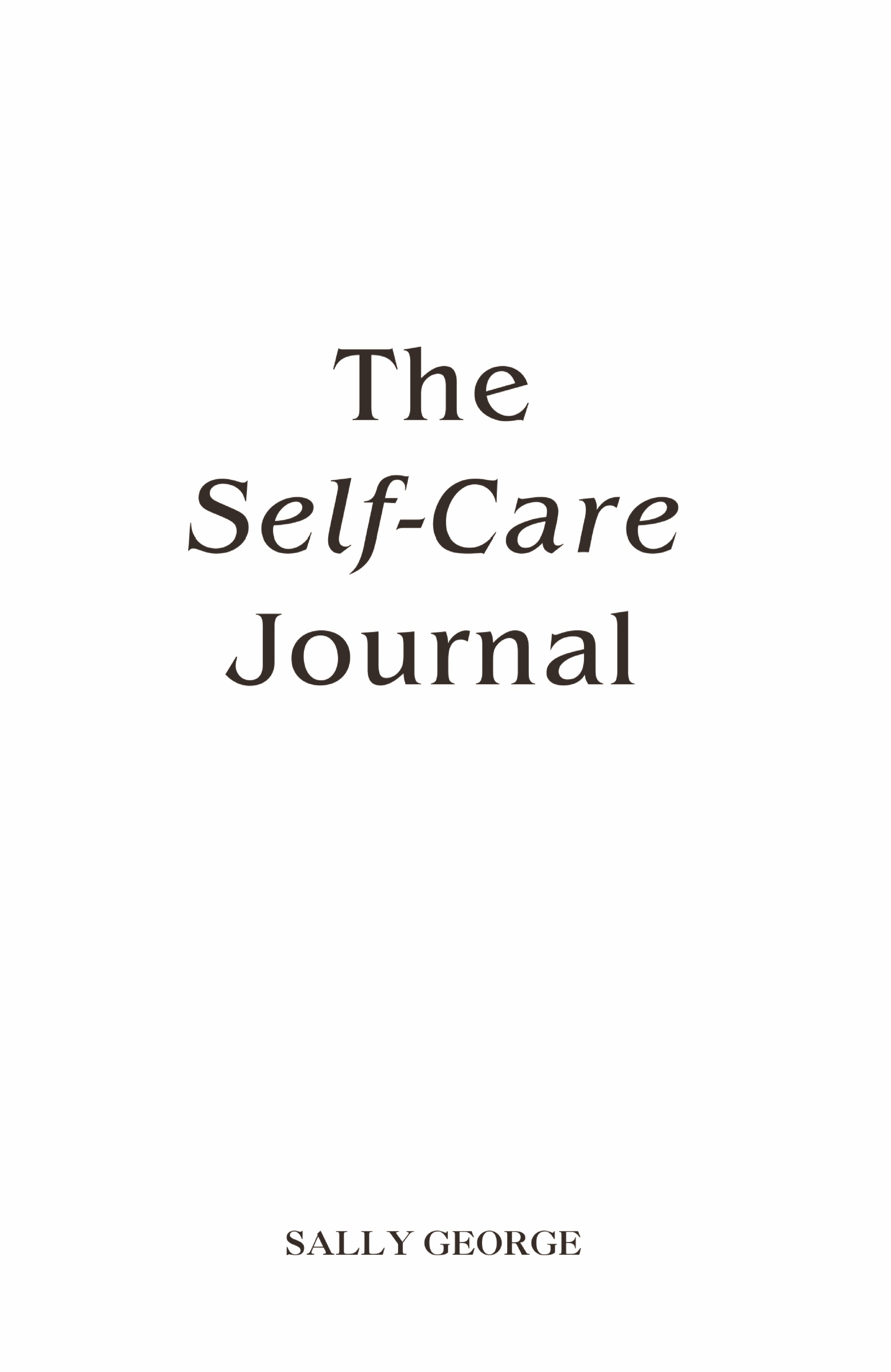 Self Care Journal | Pothi.com