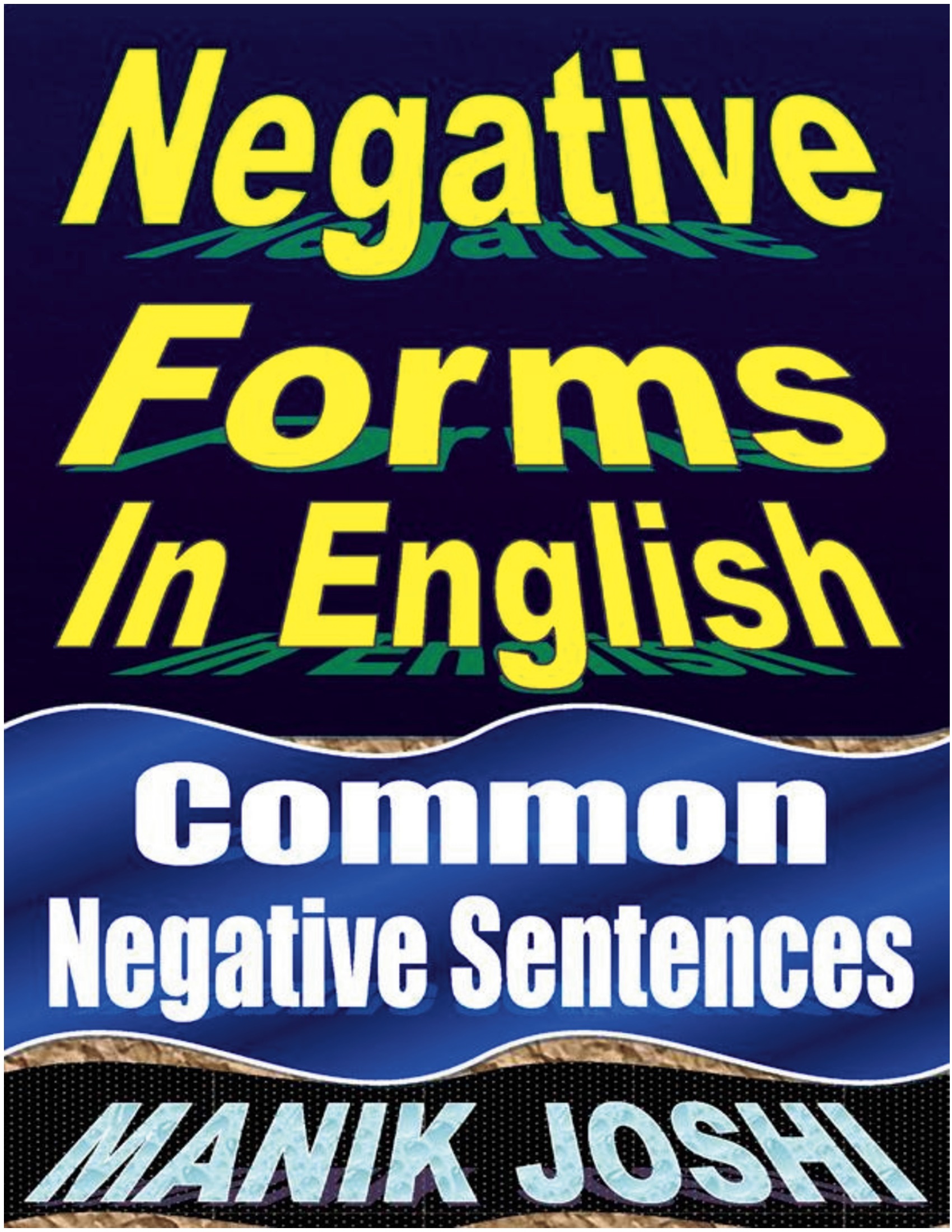 Negative Forms in English | Pothi.com