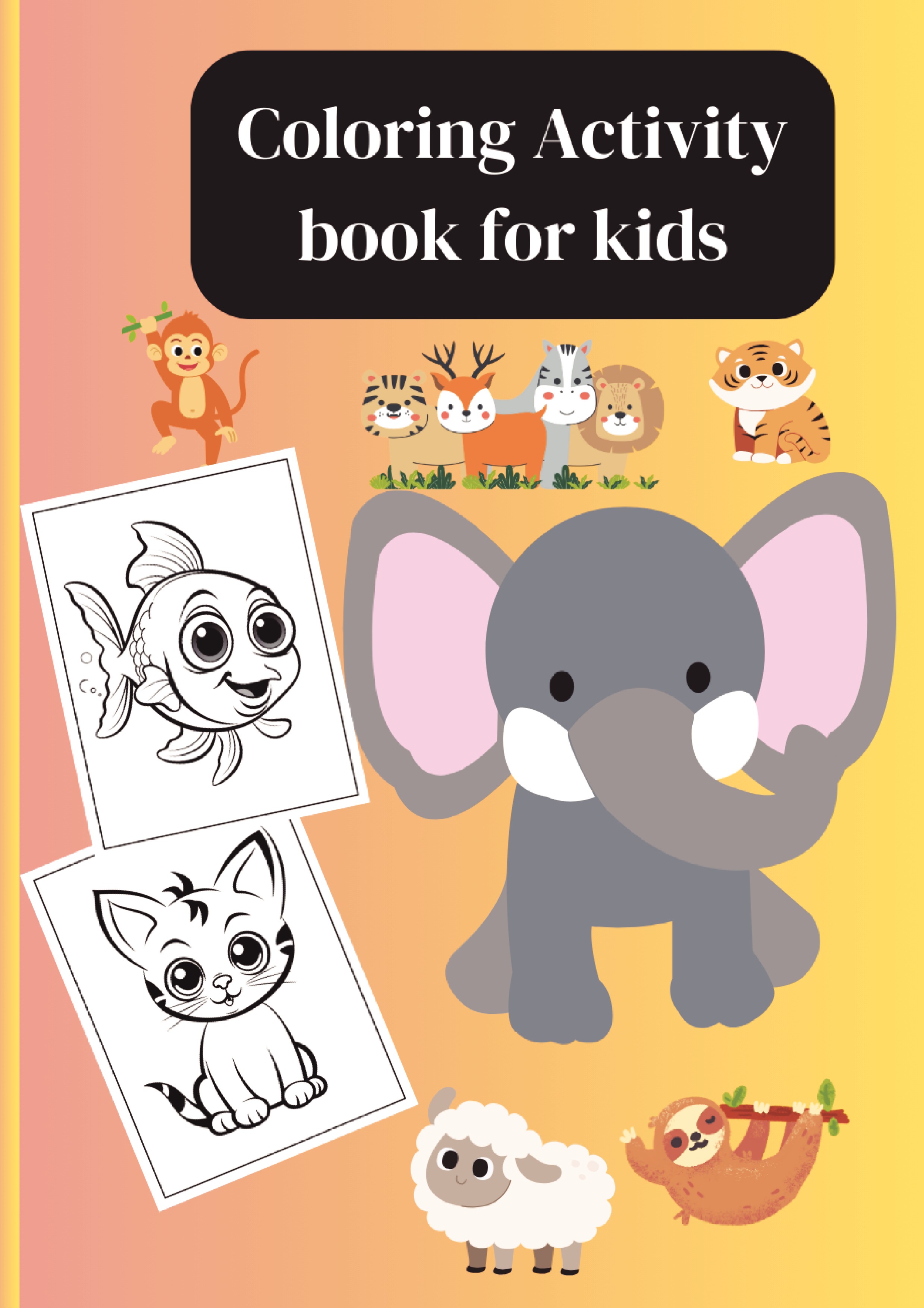 Kids Coloring Activity book | Pothi.com